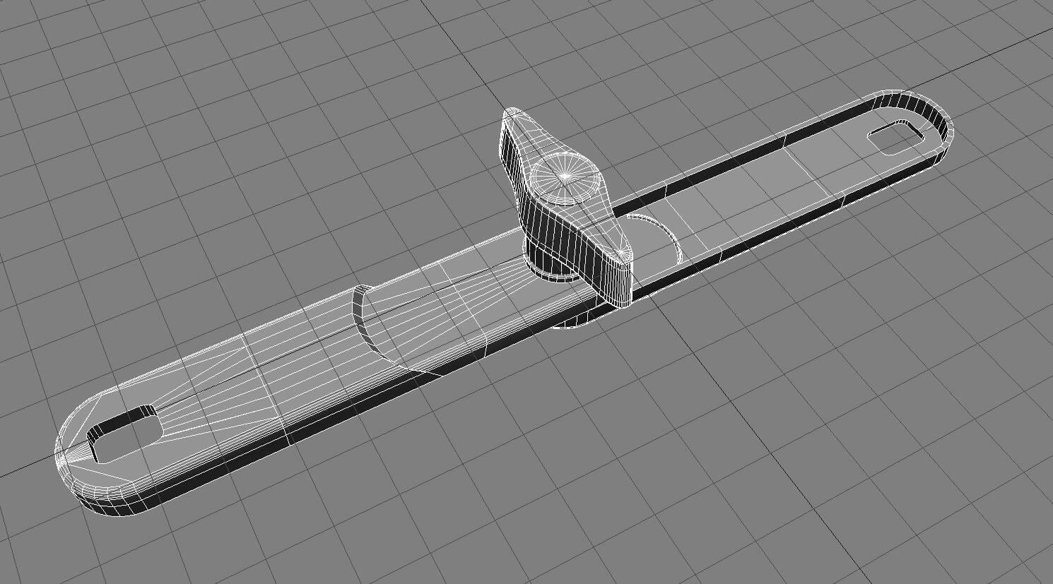 Red Can Opener - 3D Model by CGHawk