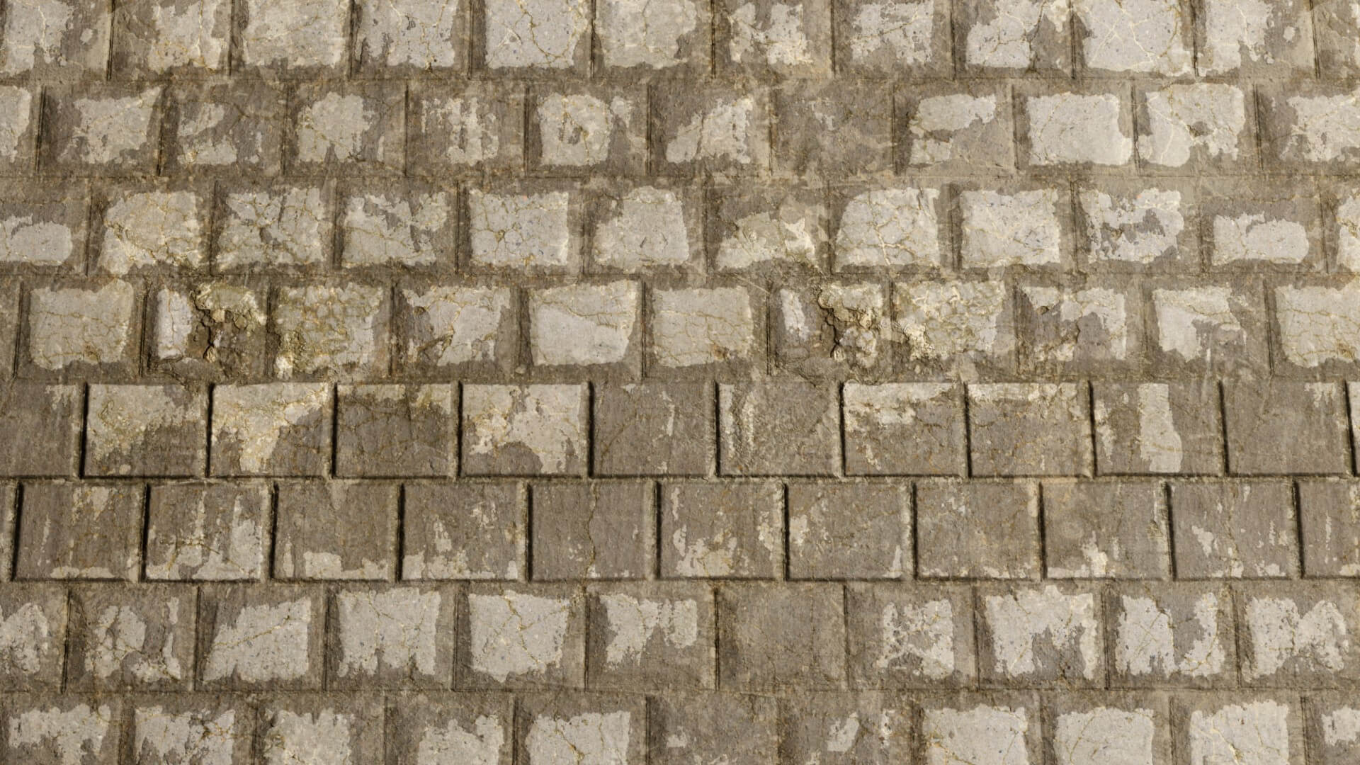 Concrete Brick Wall PBR Texture by CGHawk