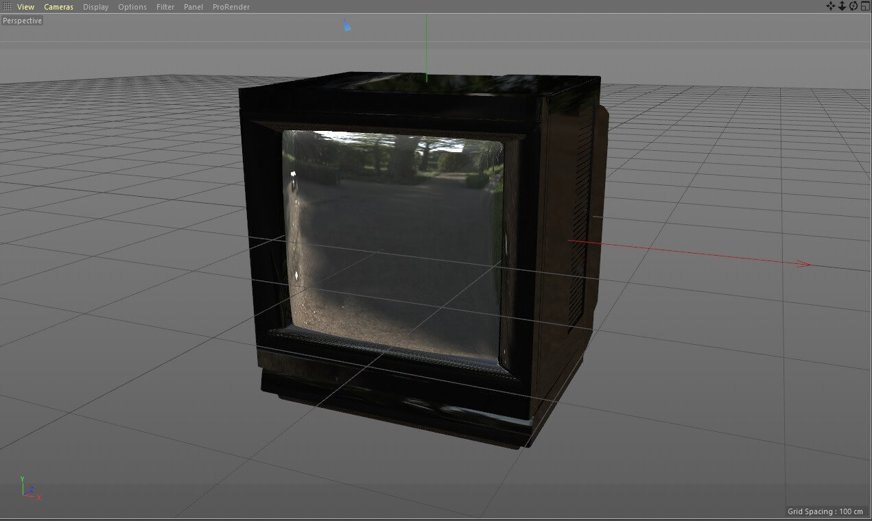 CRT Television - 3D Model by CGHawk
