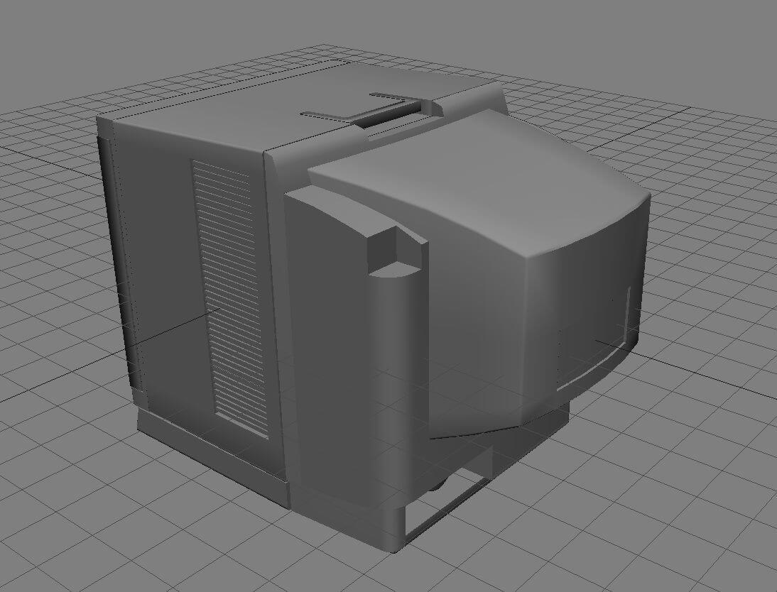 CRT TV Collection - 3D Model by CGHawk