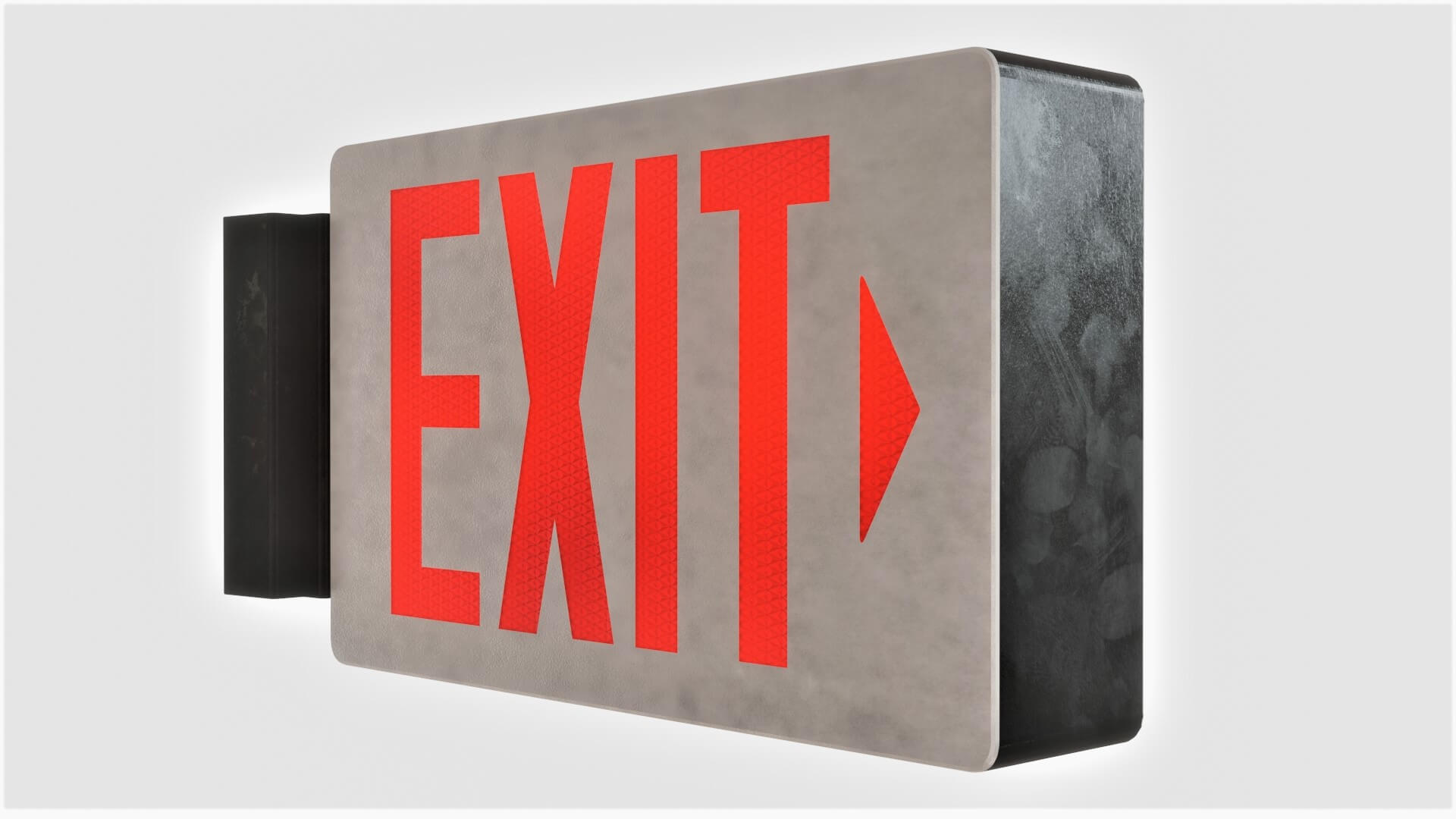 Emergency Exit Sign - 3D Model by CGHawk