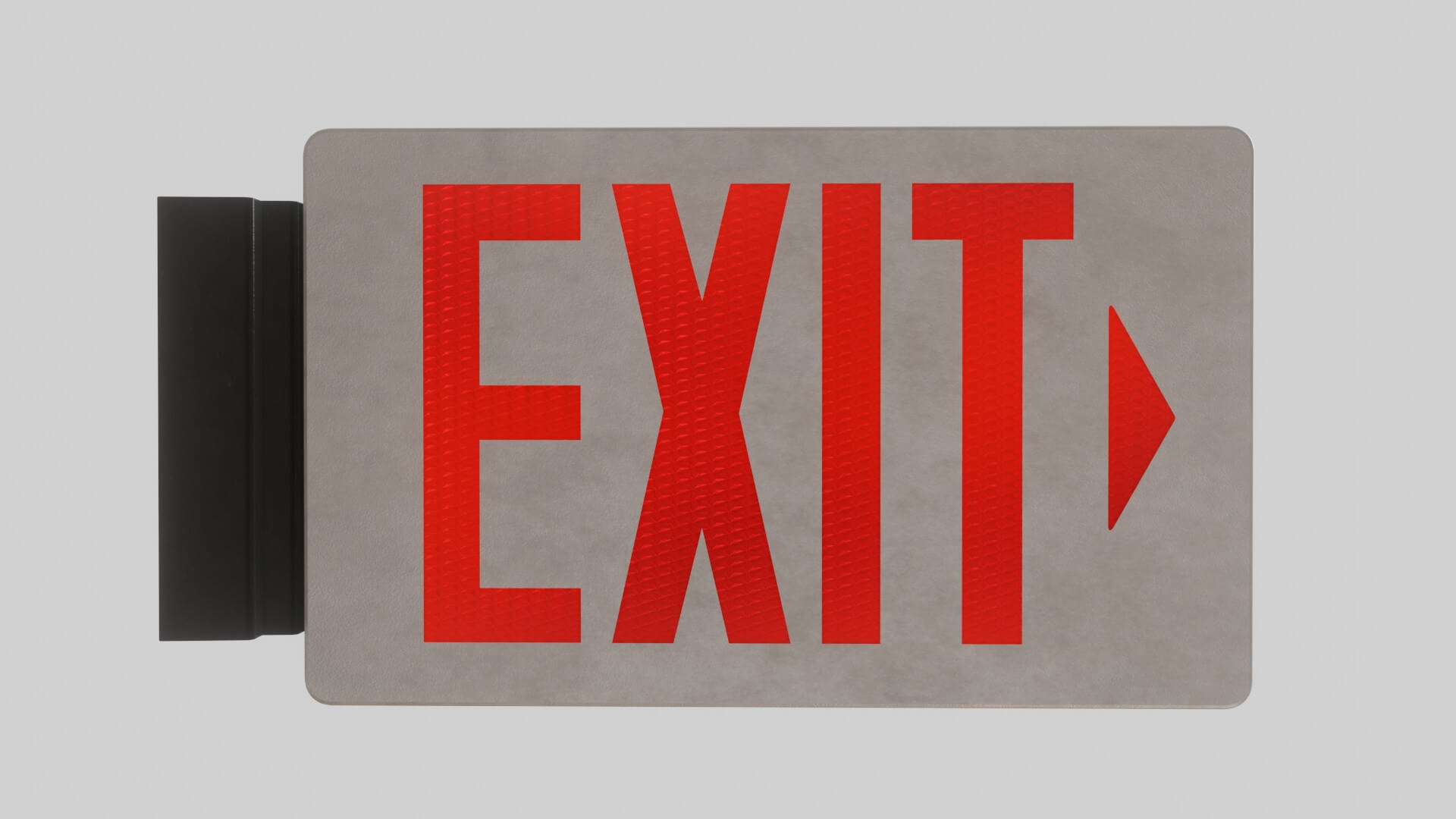 Emergency Exit Sign - 3D Model by CGHawk
