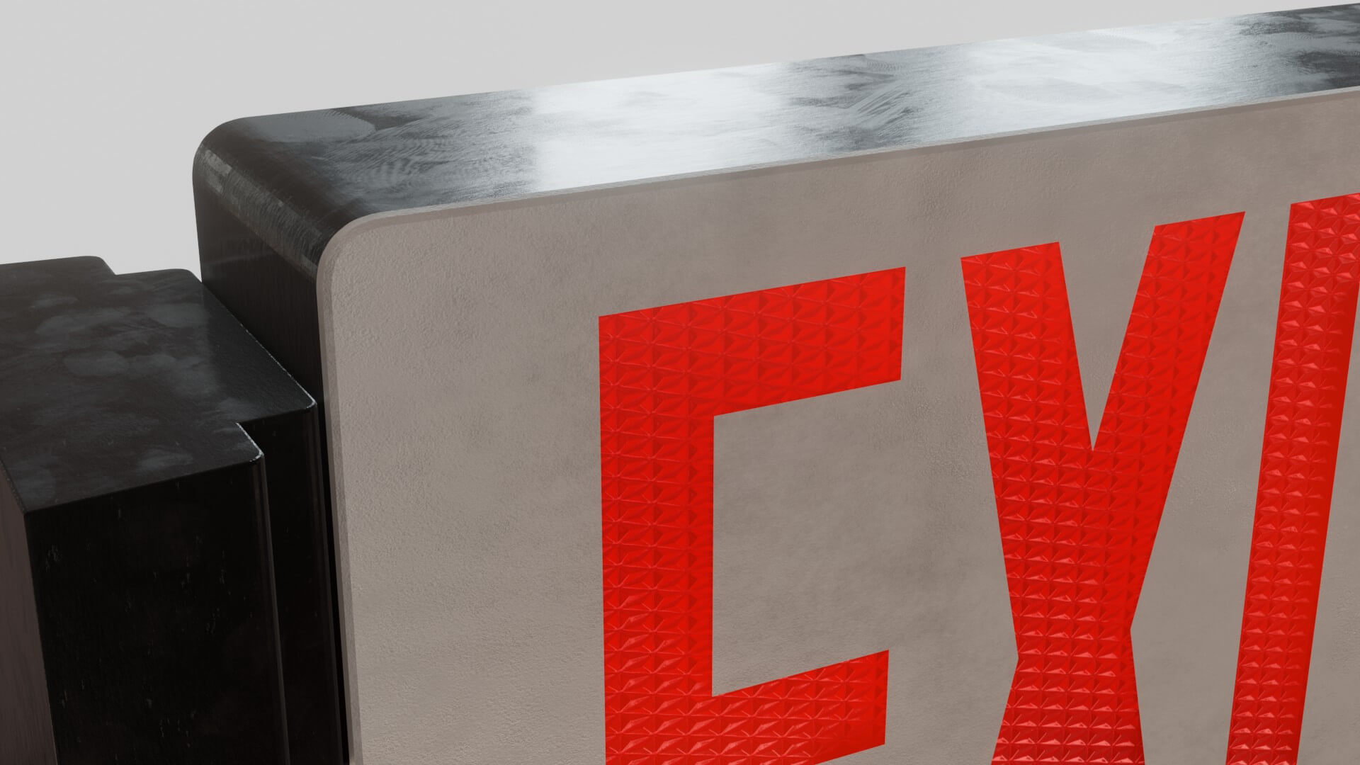 Emergency Exit Sign - 3D Model by CGHawk