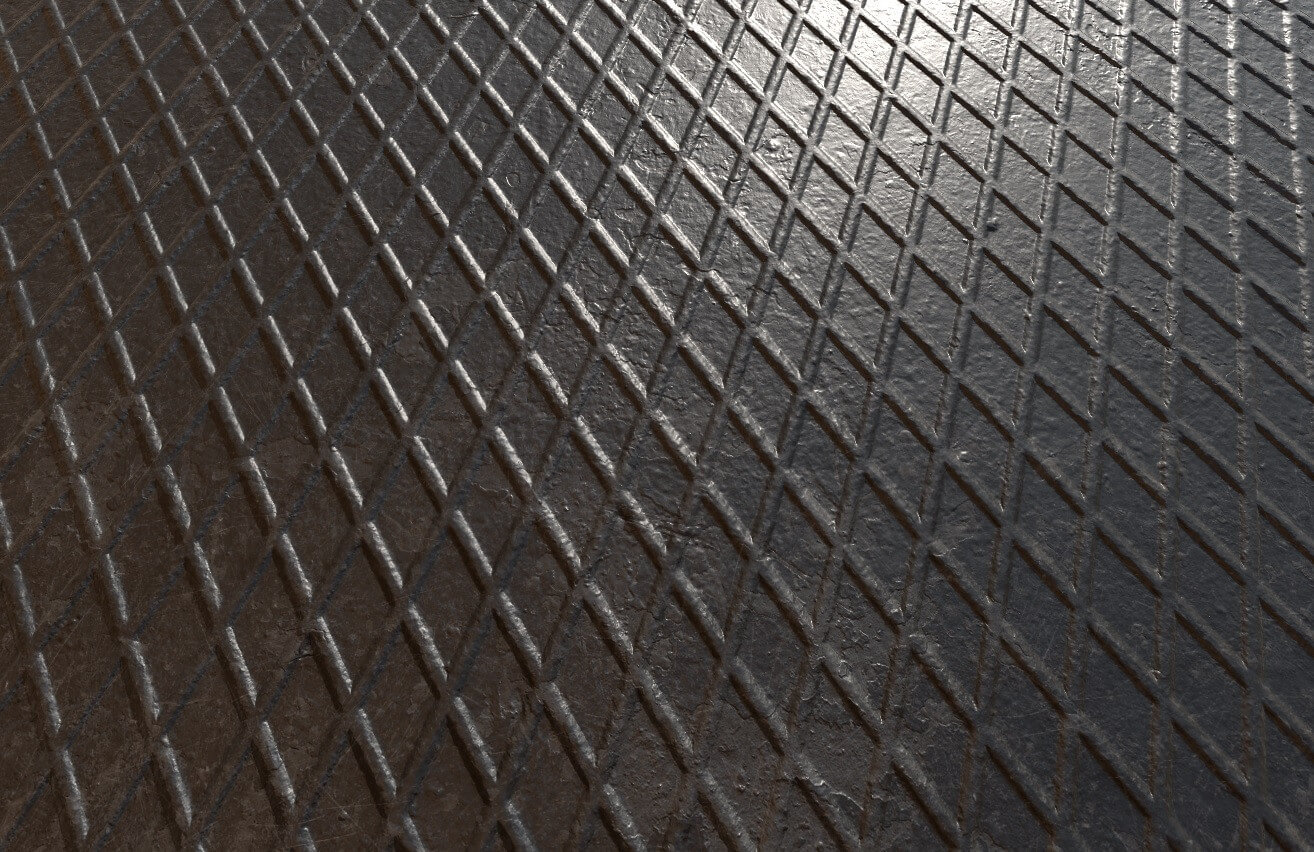 Hatched Steel PBR Texture by CGHawk