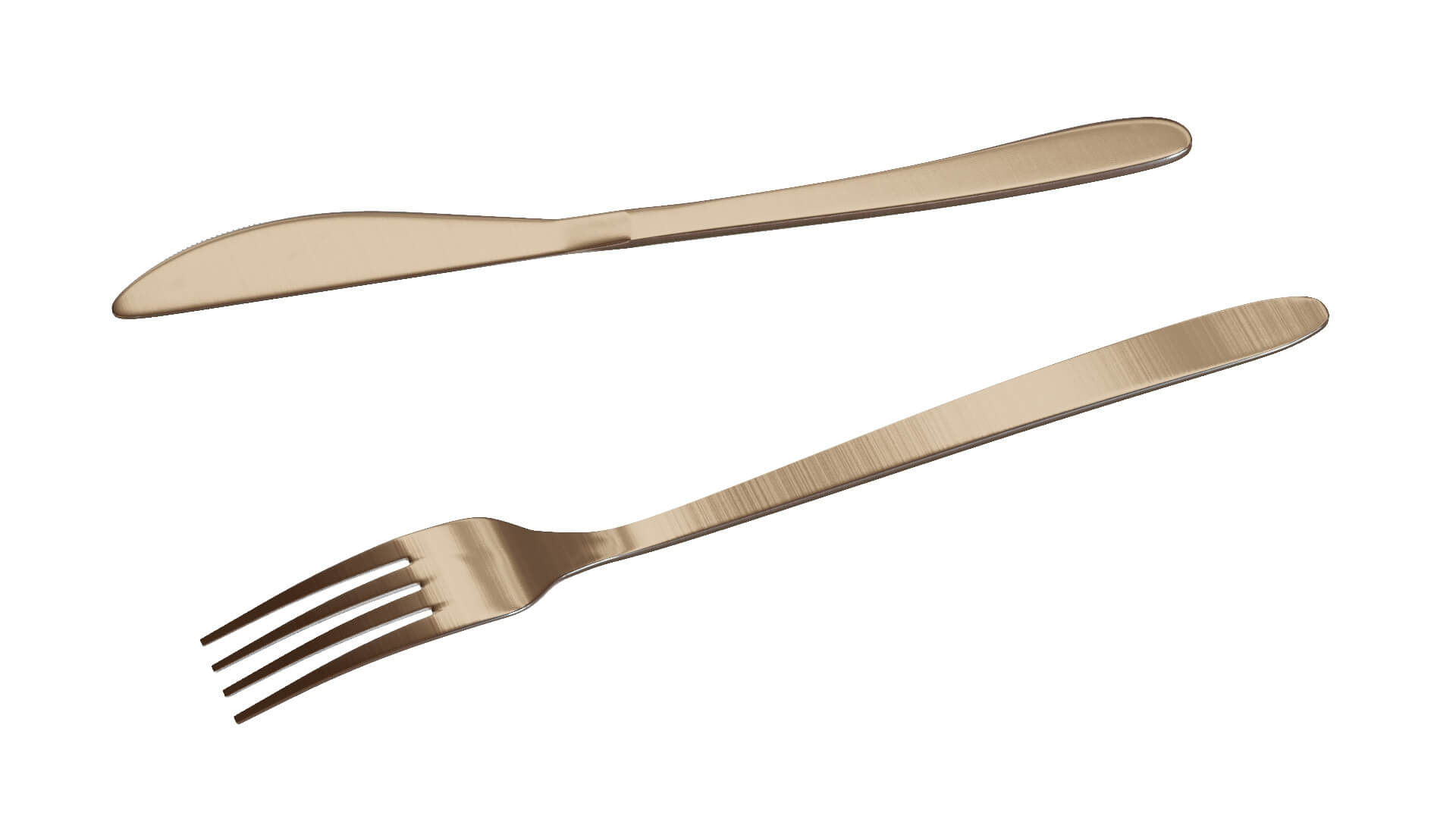 Knife & Fork - 3D Model by CGHawk