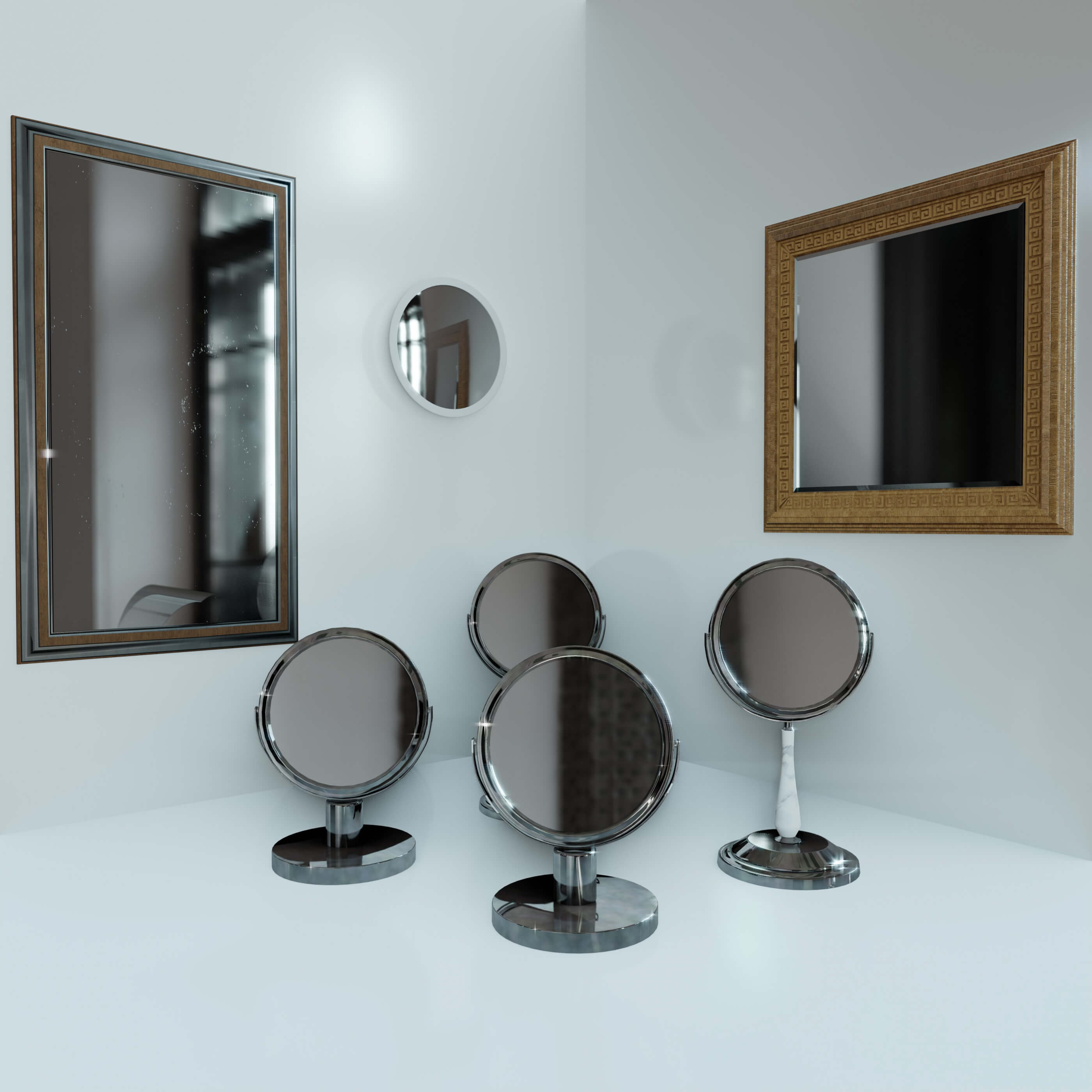 Mirror Collection - 3D Model by CGHawk