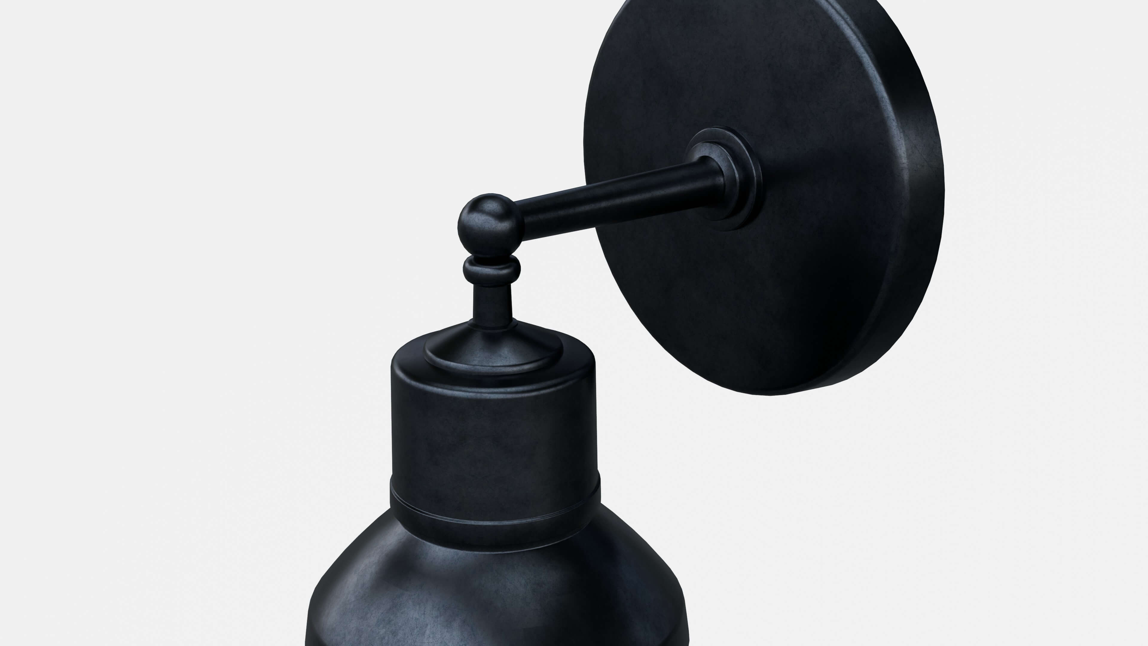 Outdoor Wall Light Fixture - 3D Model by CGHawk