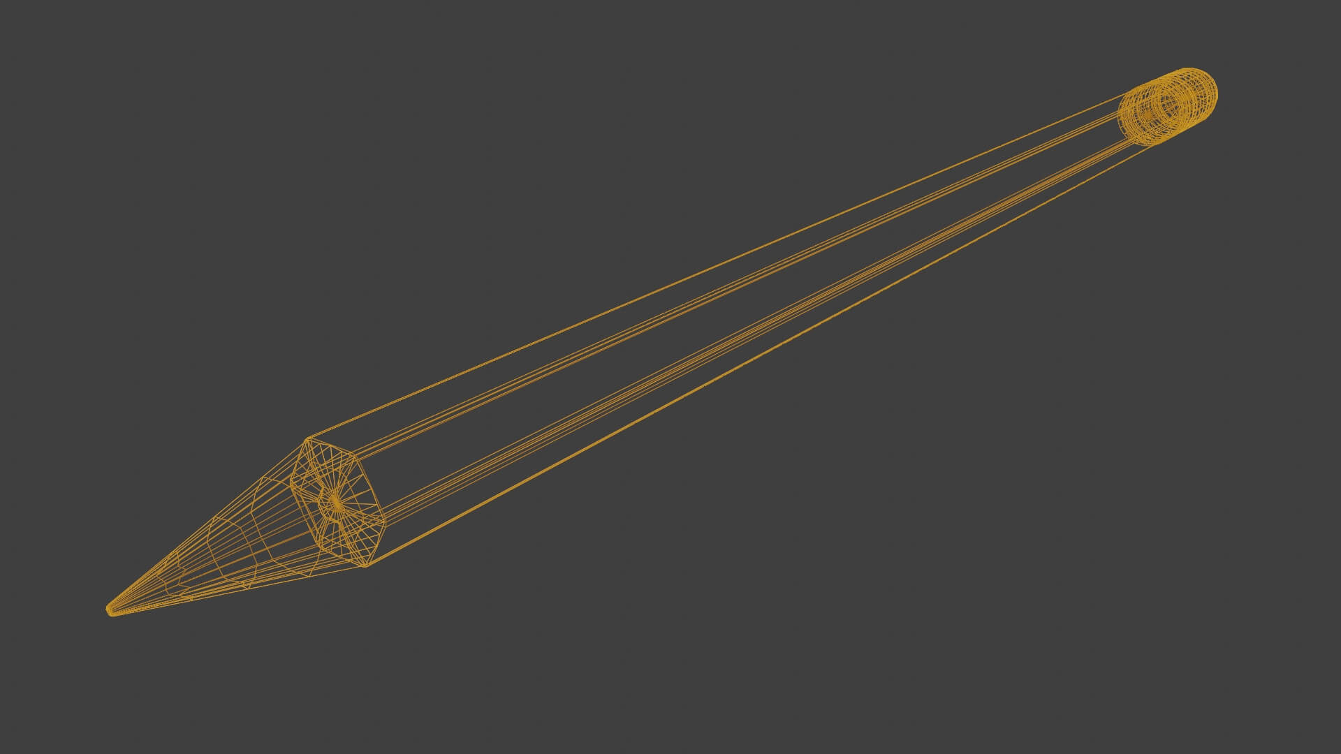 Pencil - 3D Model by CGHawk