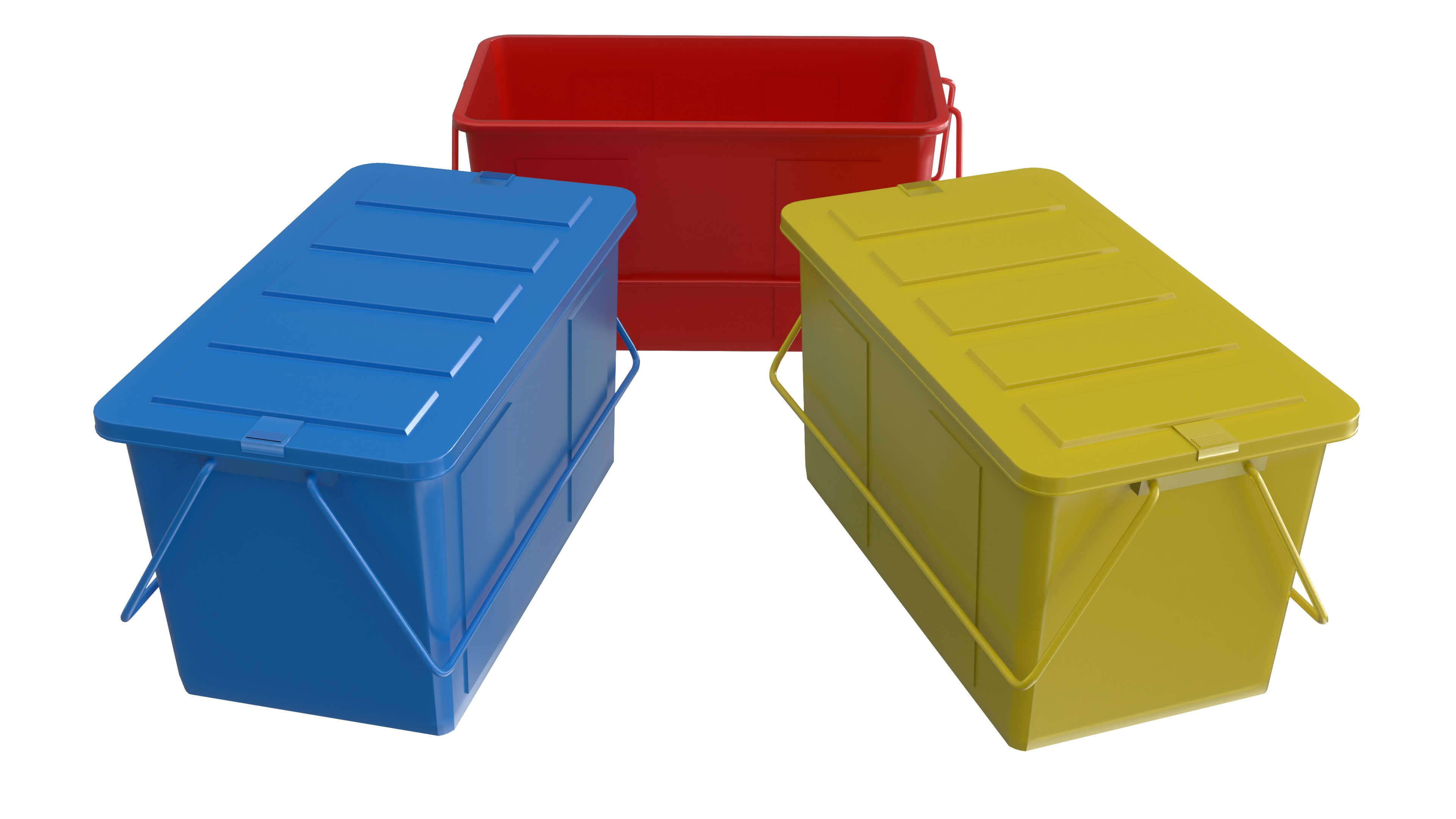 Plastic Box 3D Model Set by CGHawk