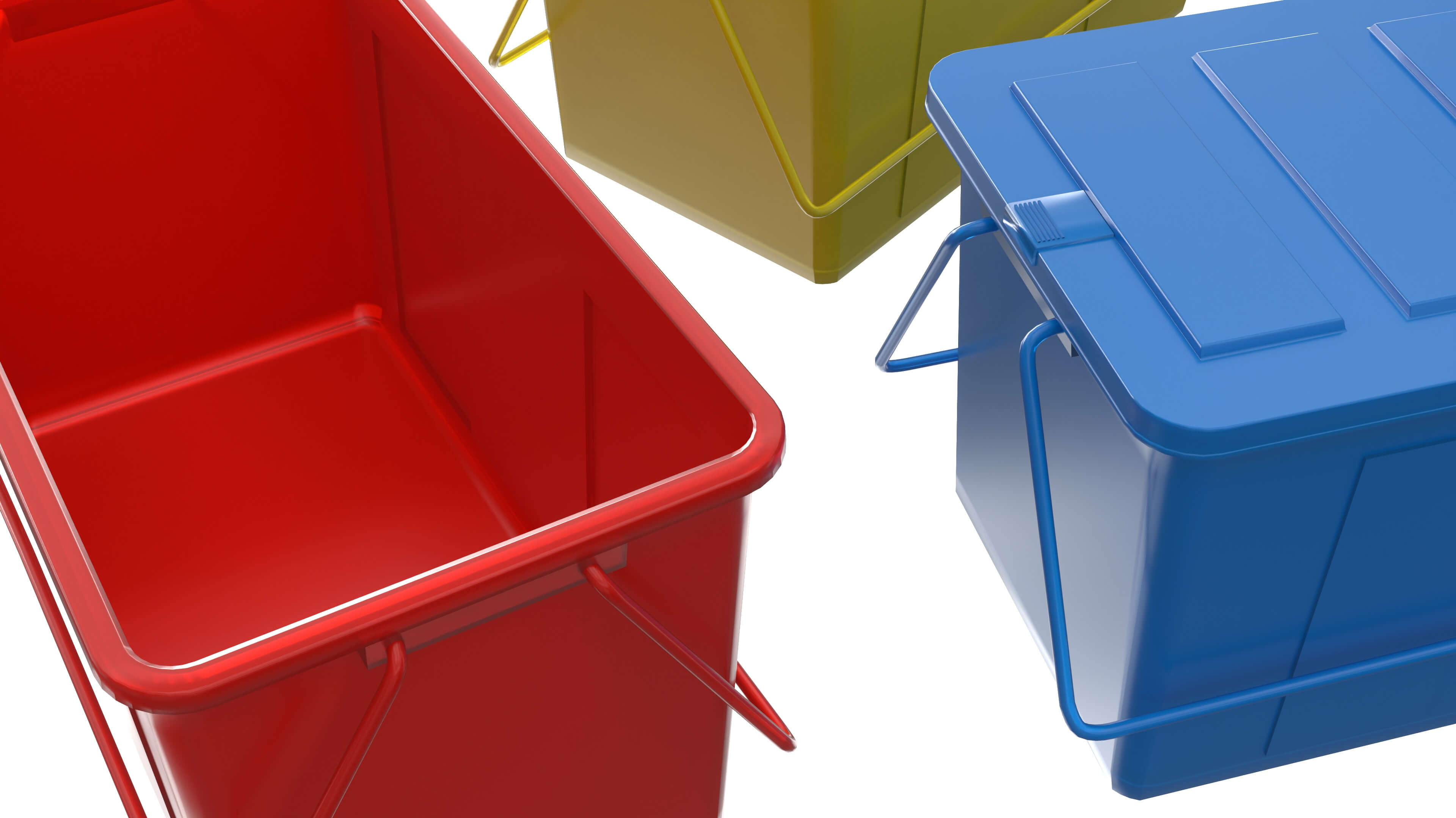 Plastic Box 3D Model Set by CGHawk