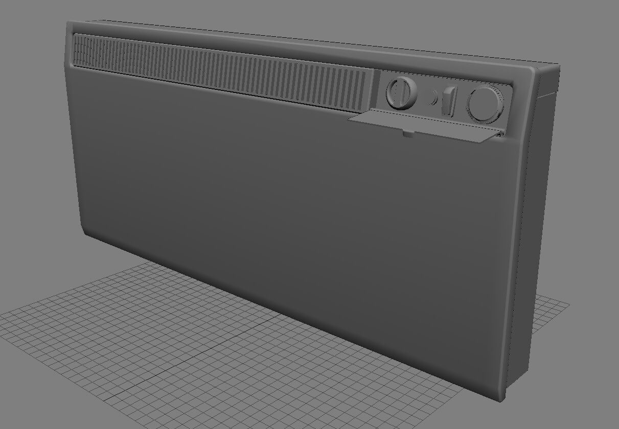 Storage Heater - 3D Model by CGHawk