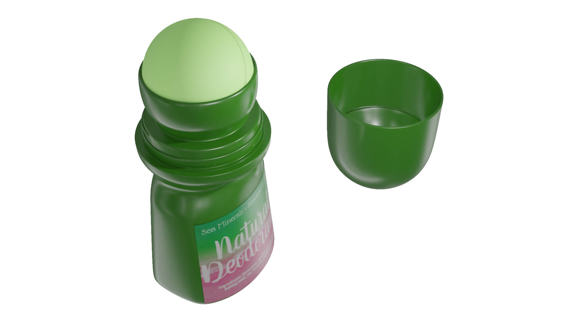 Roll-On Deodorant 3D Model by CGHawk