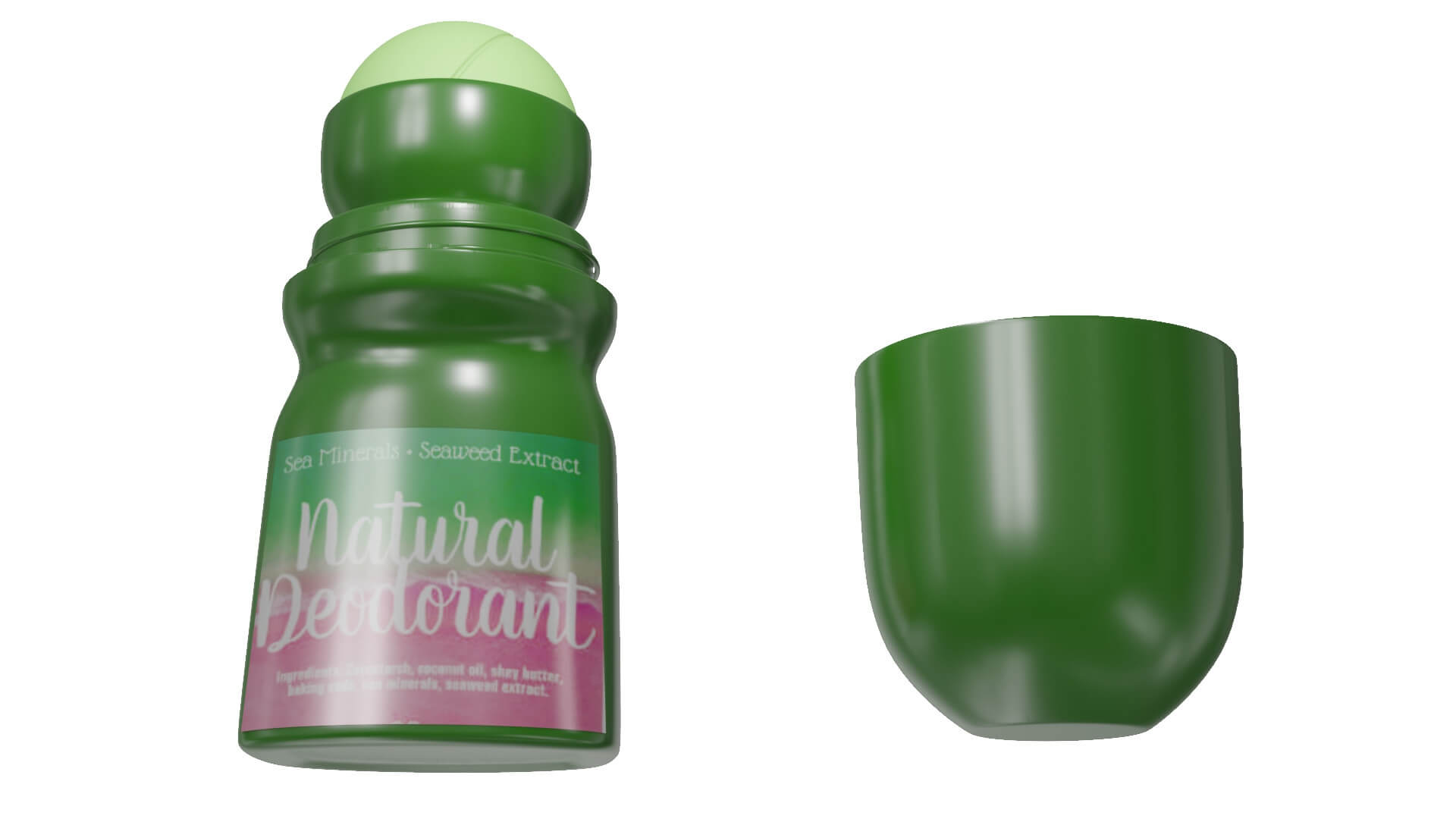 Roll-On Deodorant 3D Model by CGHawk