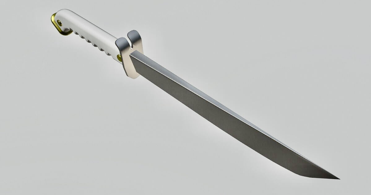 Rusty Dagger - 3D Model by CGHawk