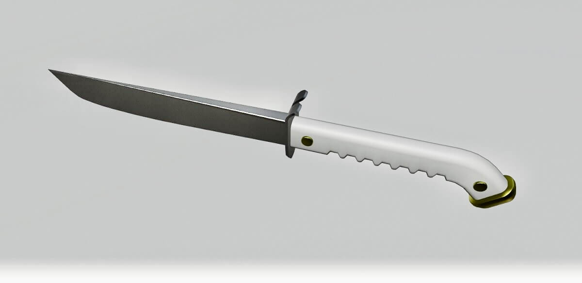 Rusty Dagger - 3D Model by CGHawk