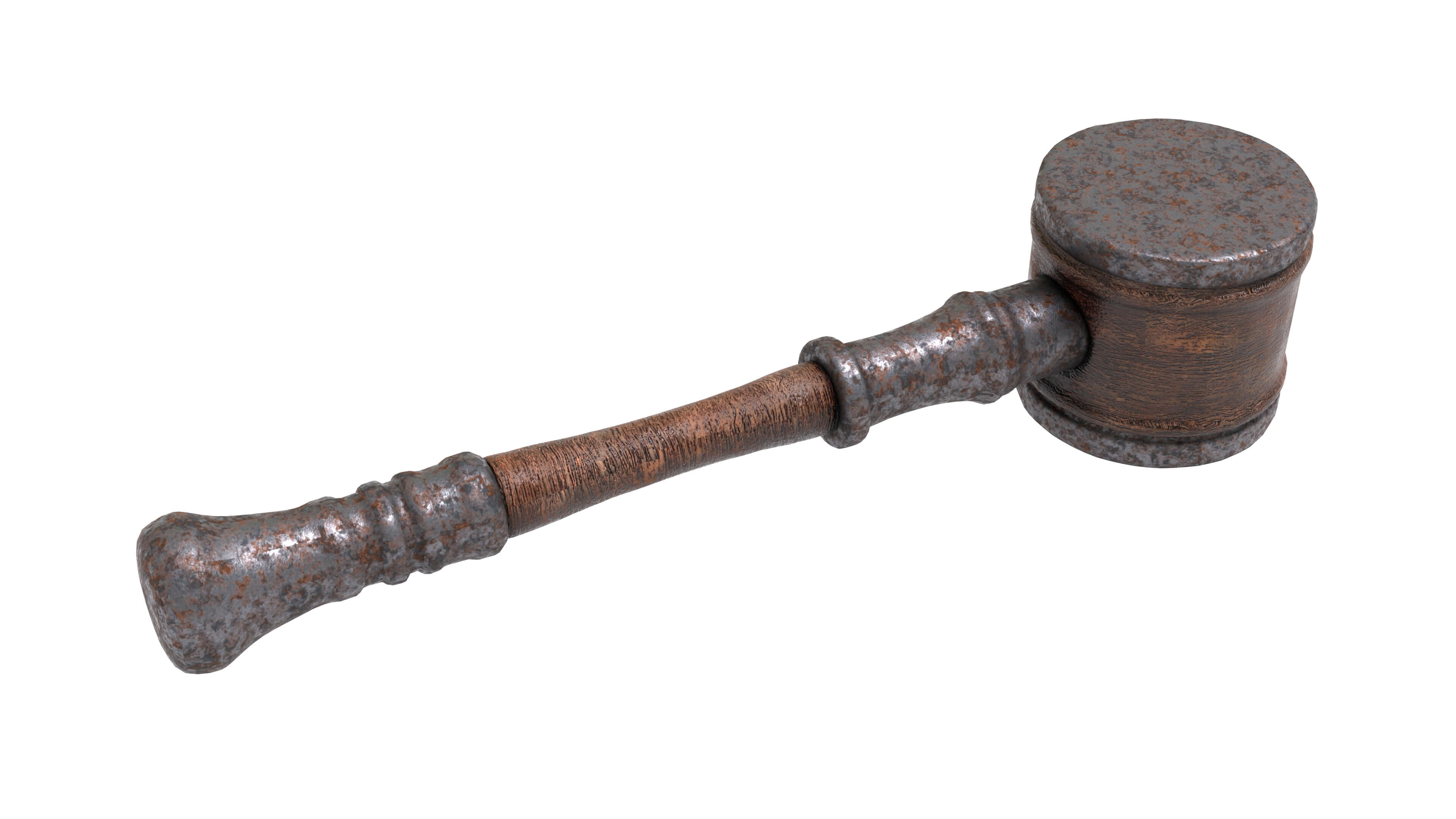Rusty Mallet - 3D Model by CGHawk