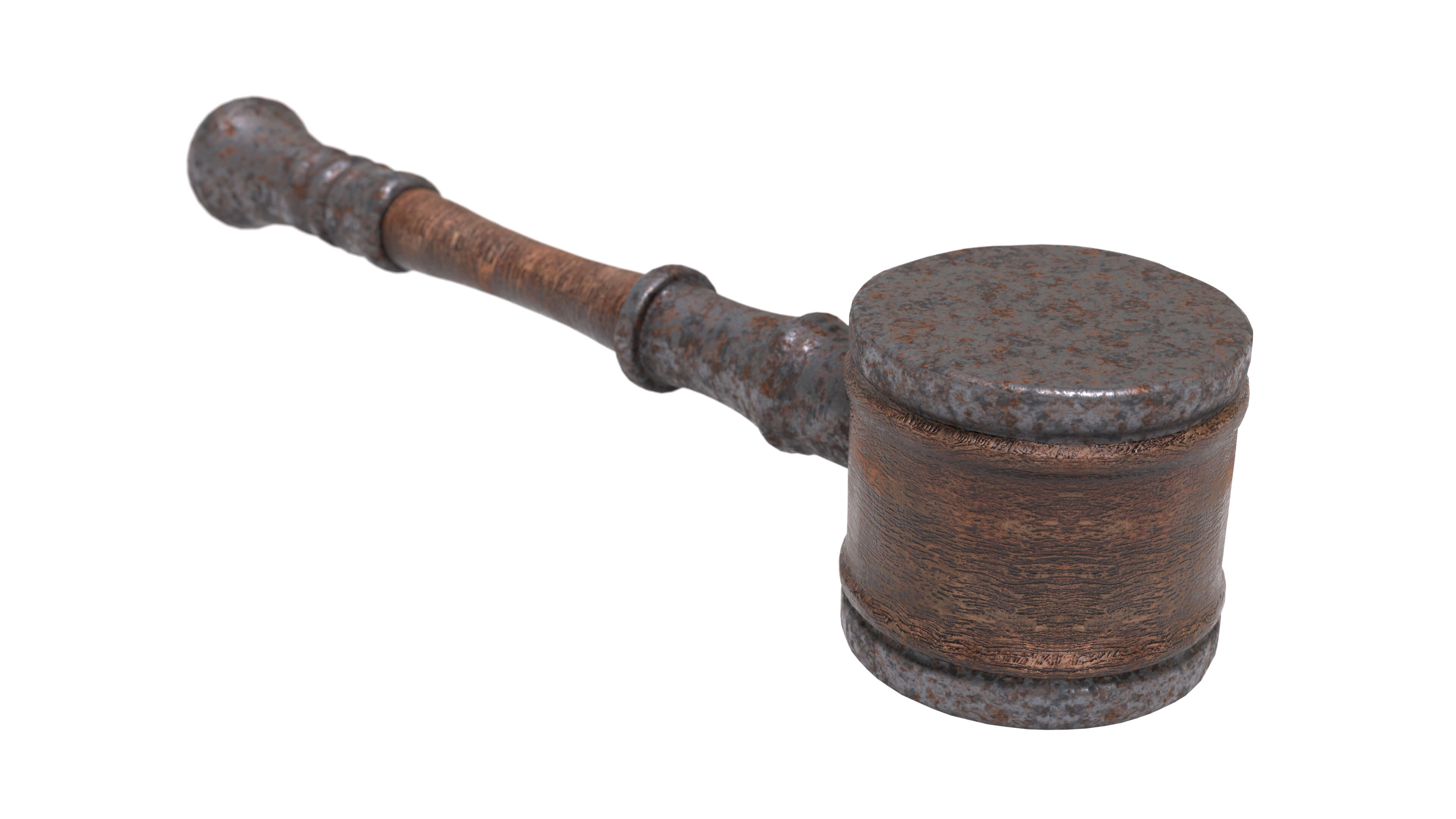 Rusty Mallet - 3D Model by CGHawk