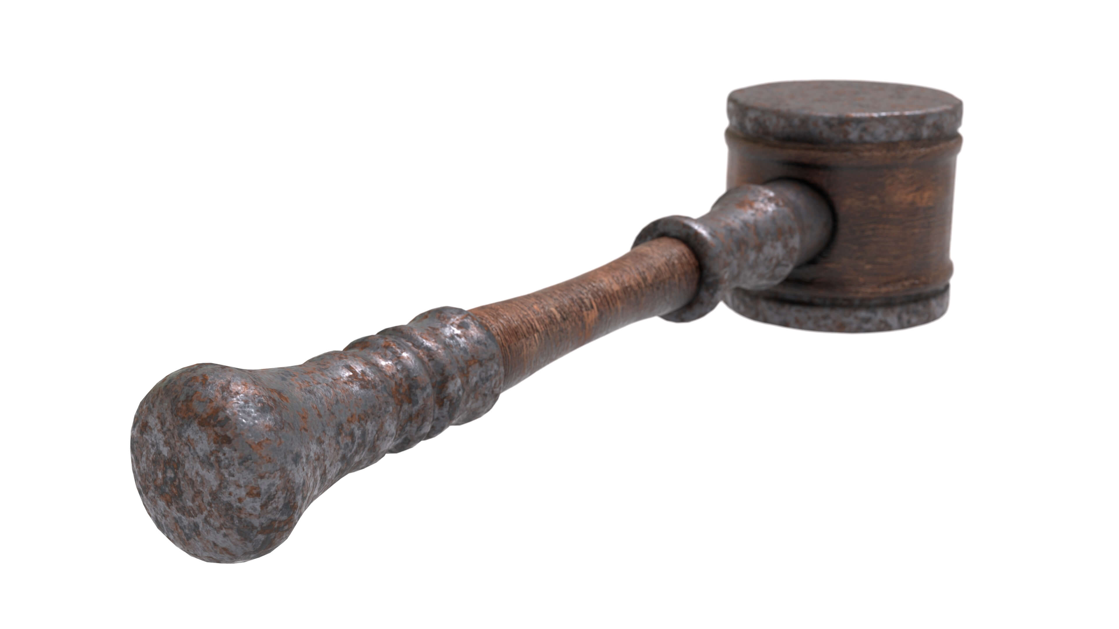 Rusty Mallet - 3D Model by CGHawk