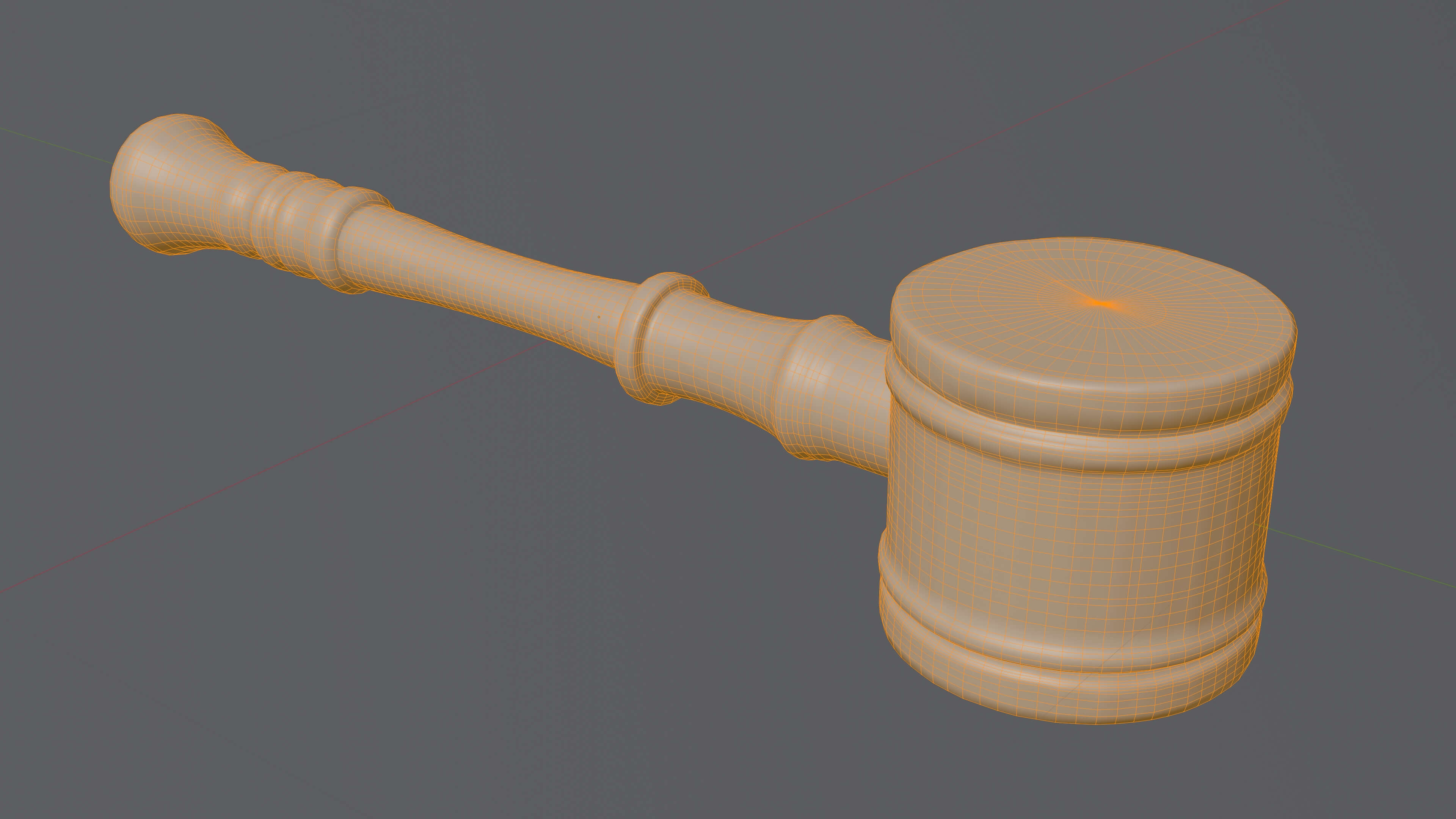 Rusty Mallet - 3D Model by CGHawk