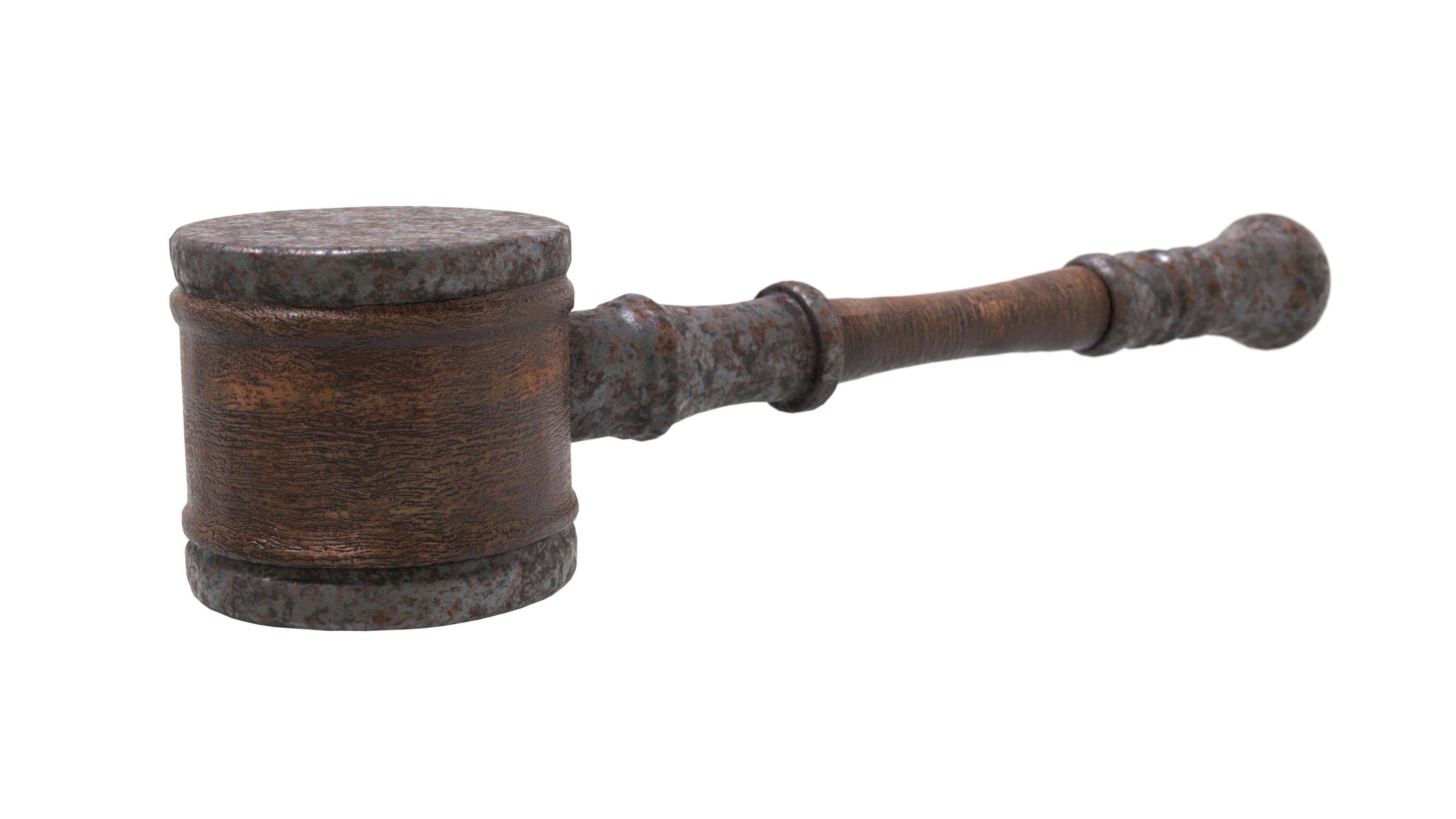 Rusty Mallet - 3D Model by CGHawk