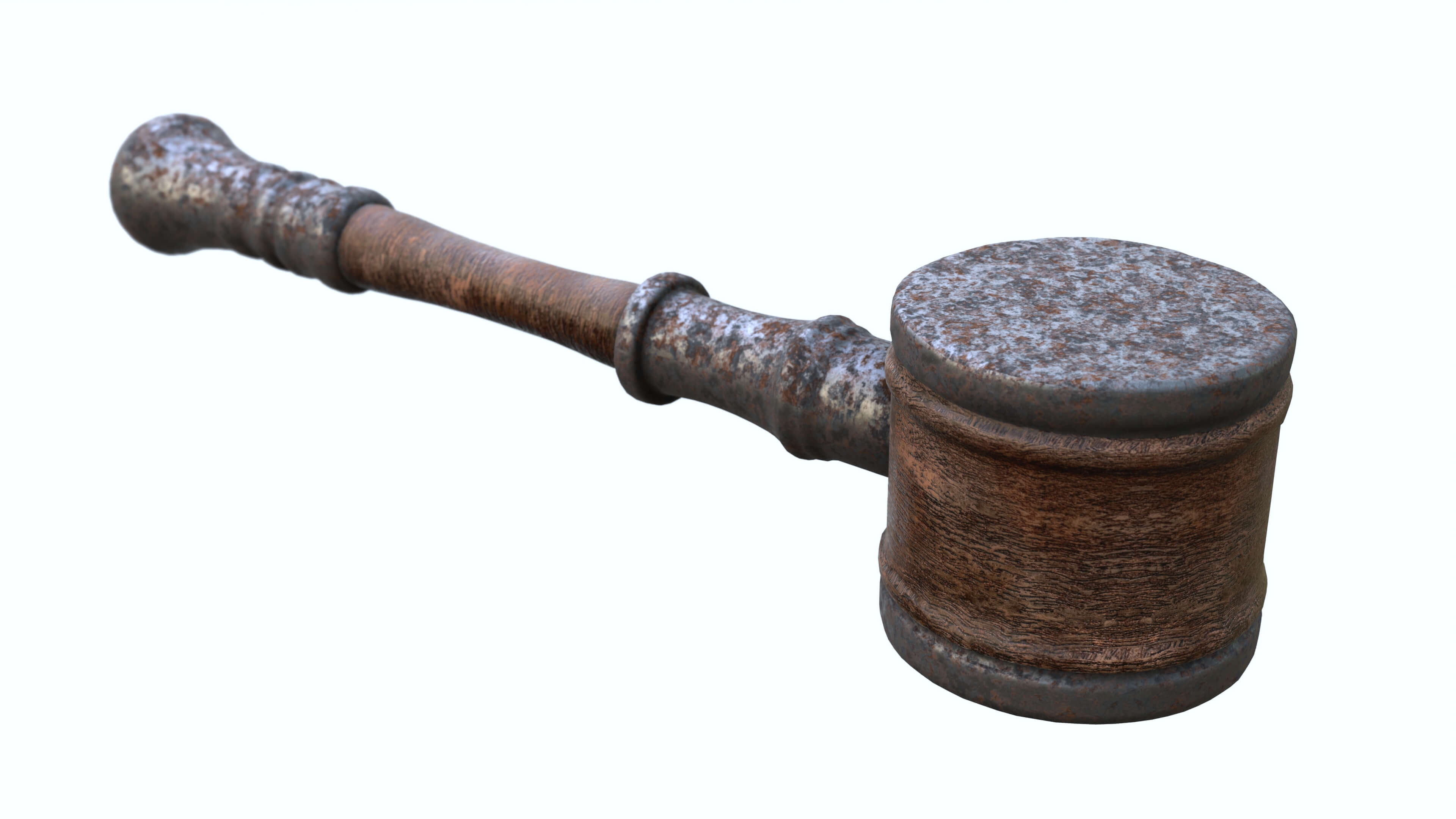 Rusty Mallet - 3D Model by CGHawk