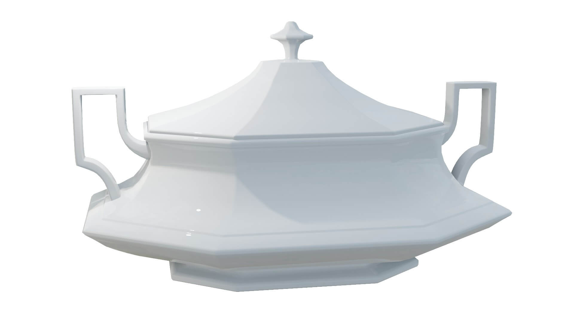 Serving Dish - 3D Model by CGHawk