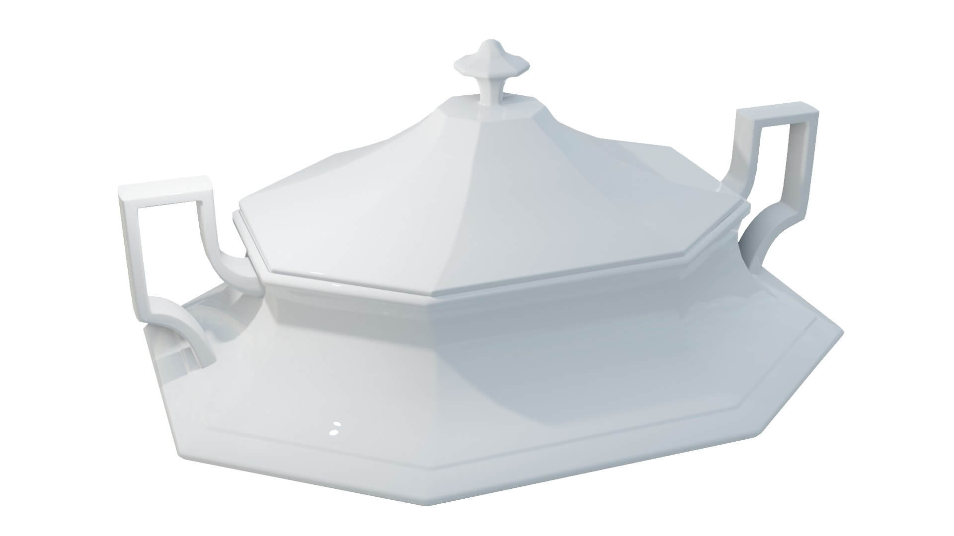 Serving Dish - 3D Model by CGHawk