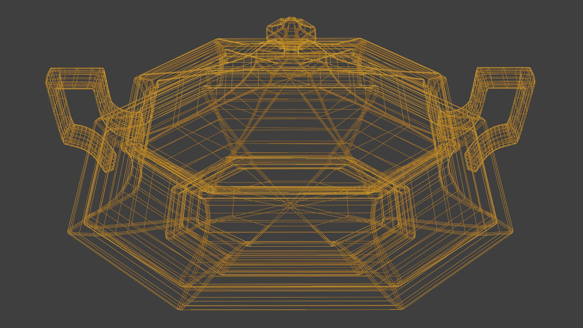 Serving Dish - 3D Model by CGHawk