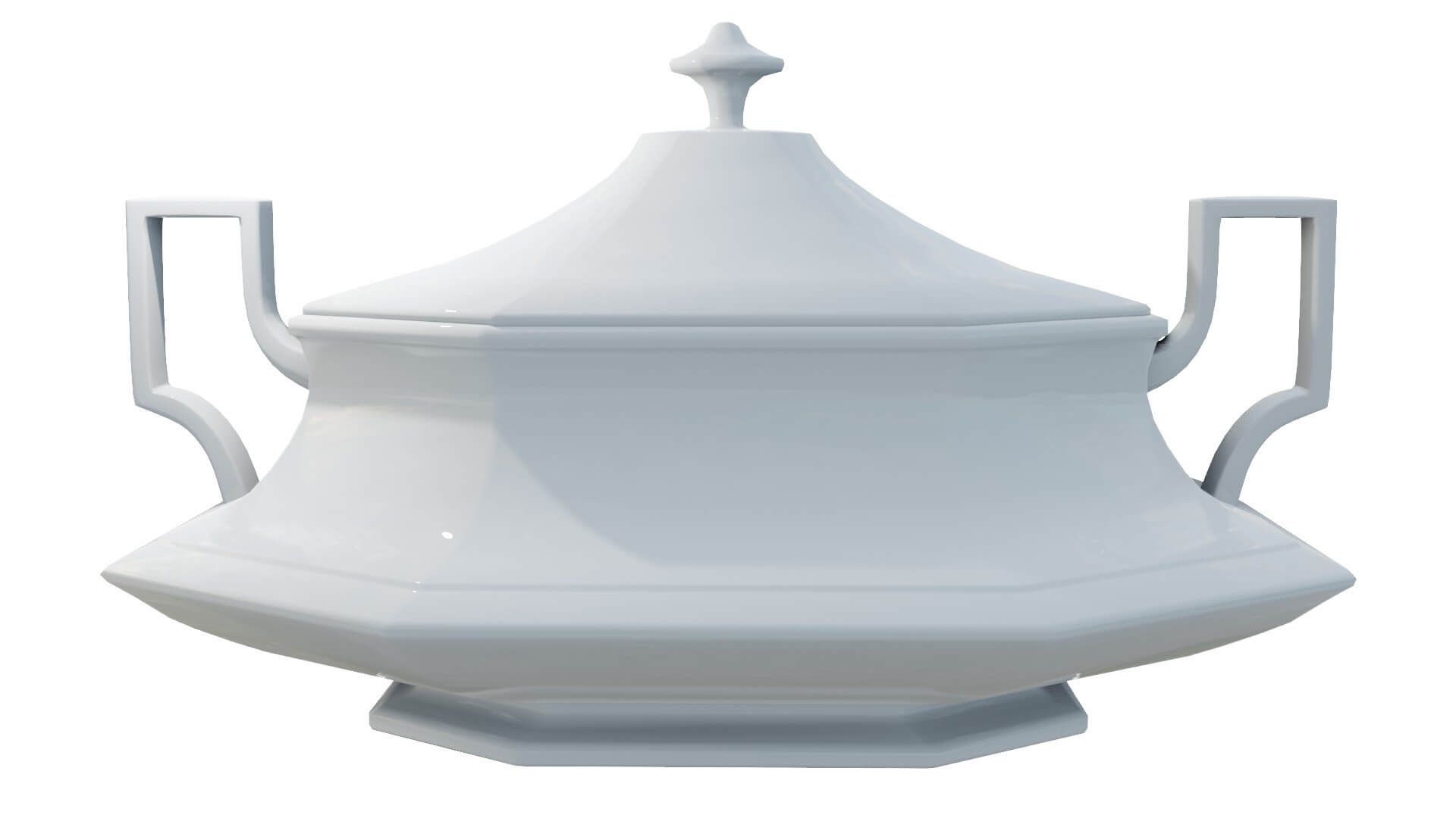 Serving Dish - 3D Model by CGHawk