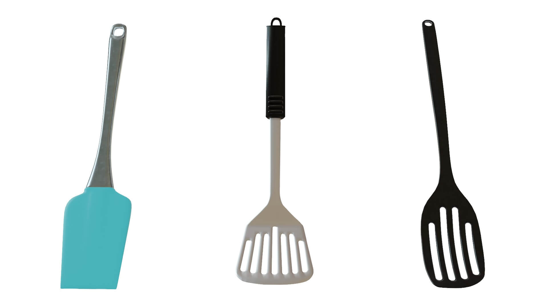Spatula Set - 3D Model by CGHawk
