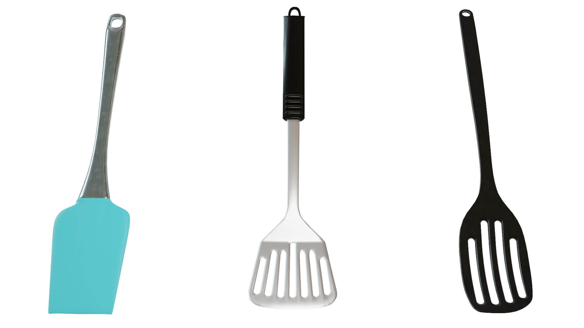 Spatula Set - 3D Model by CGHawk