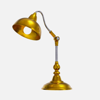 Standing Desk Lamp - 3D Model by CGHawk