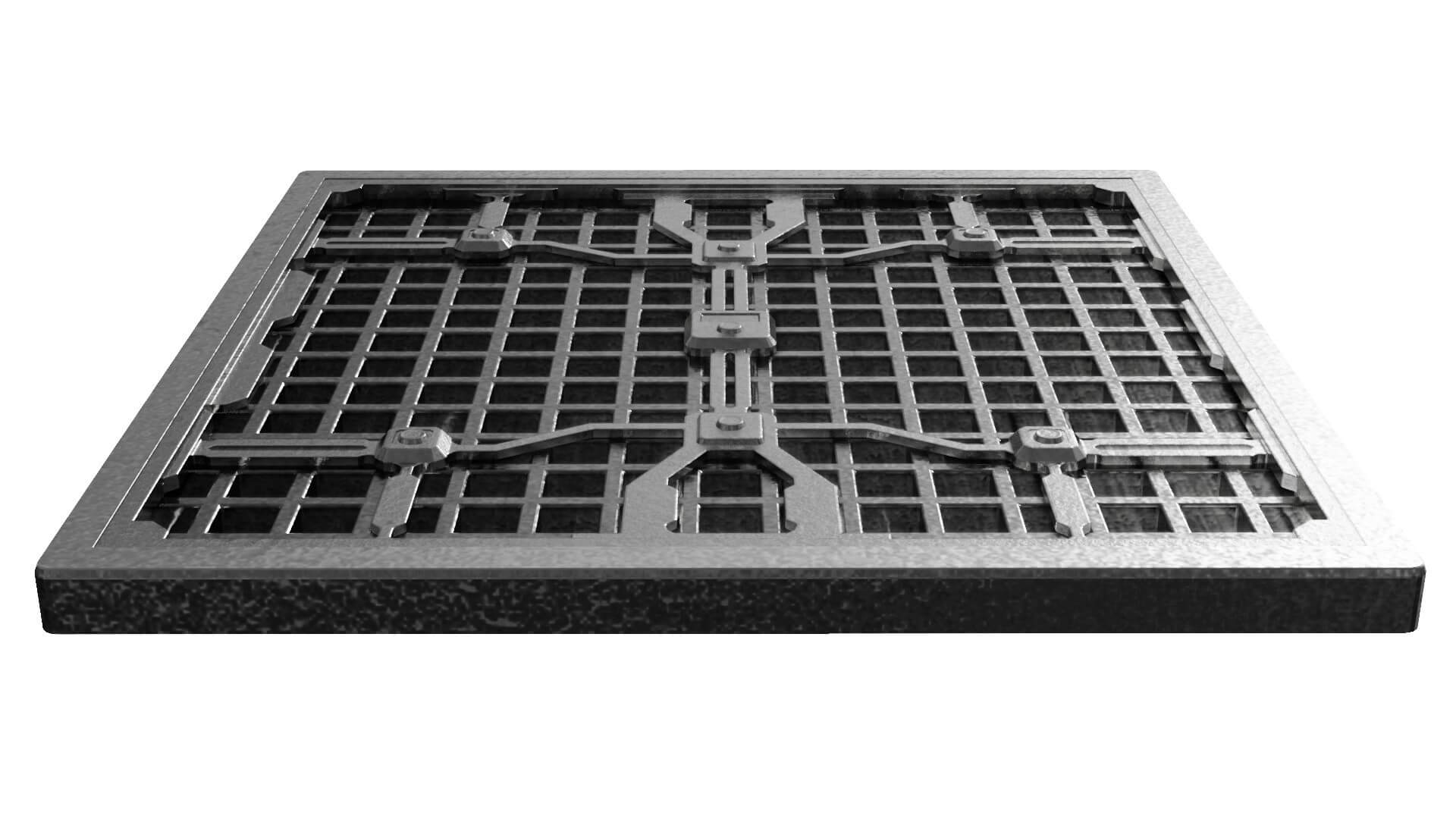 Steel Panel - 3D Model by CGHawk