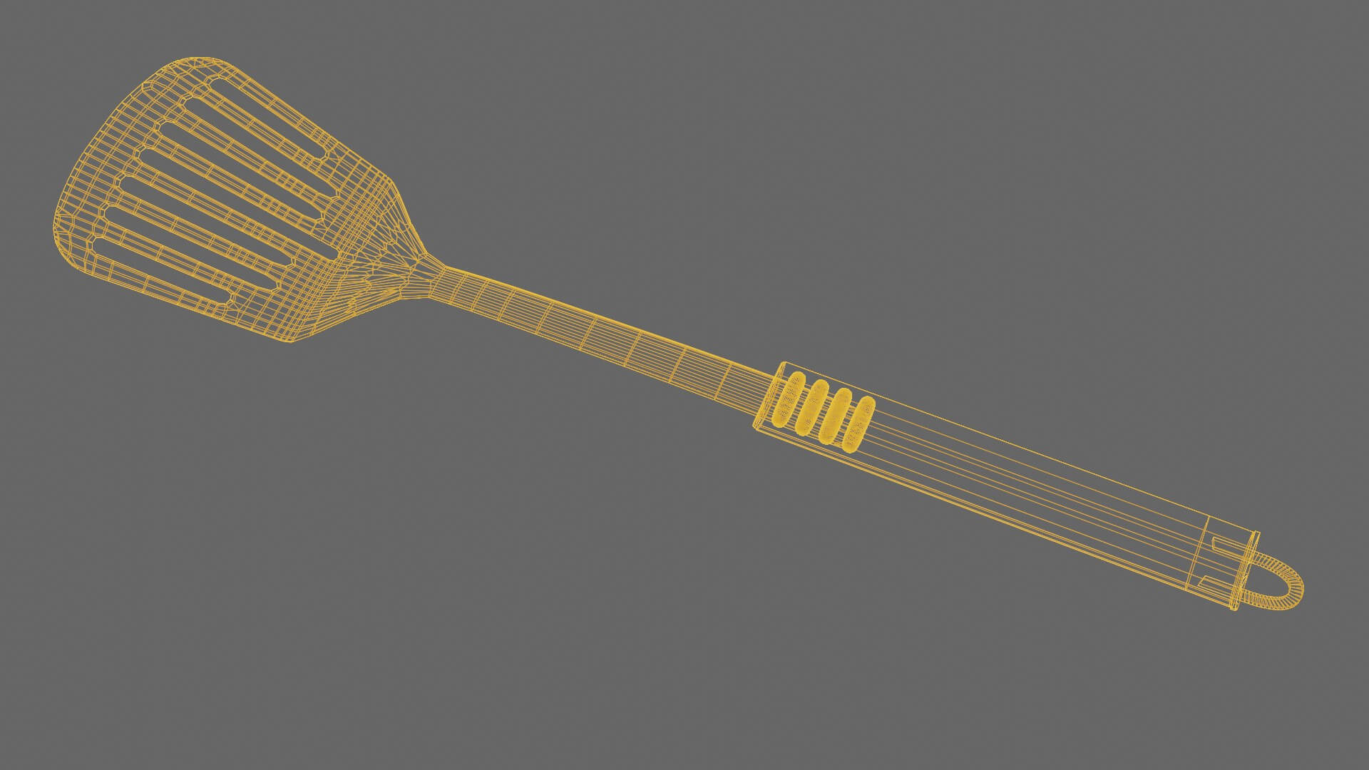 Steel Spatula - 3D Model by CGHawk