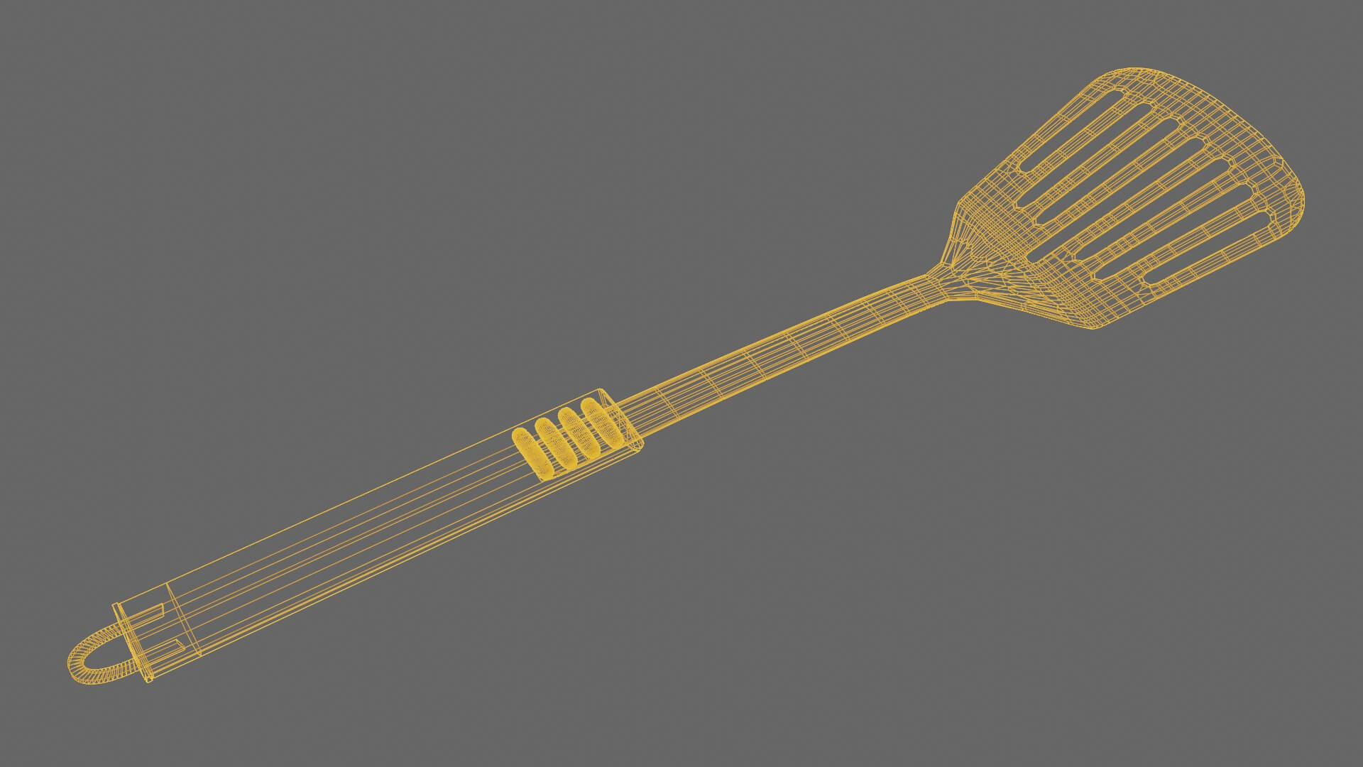 Steel Spatula - Free 3D Model by CGHawk