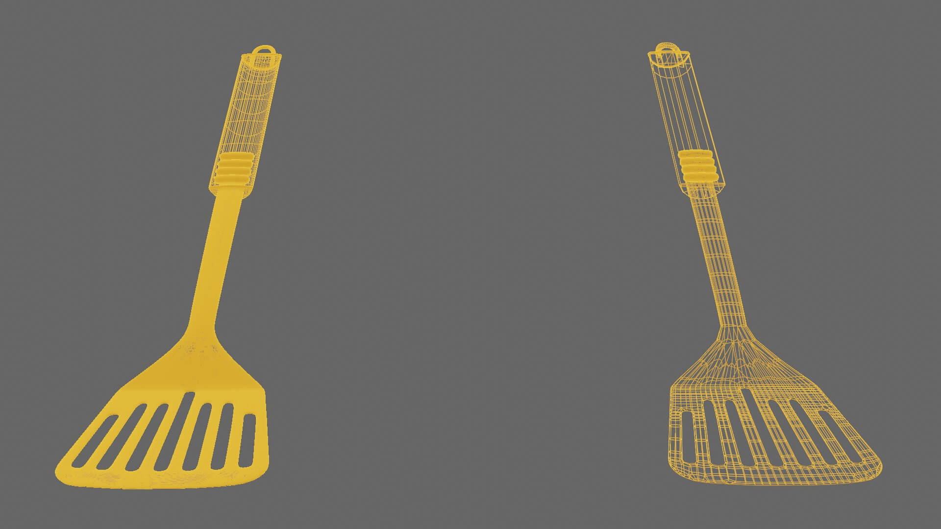 Steel Spatula - 3D Model by CGHawk