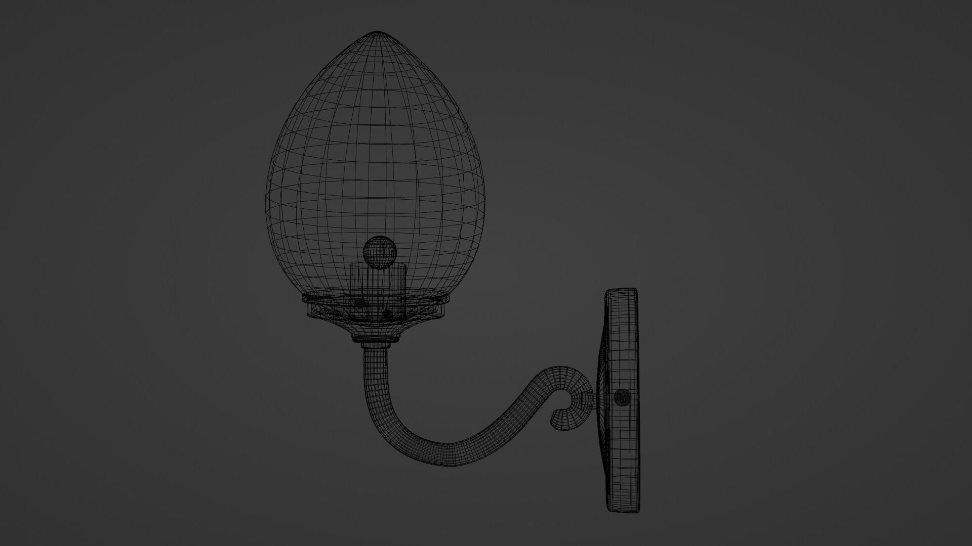 Wall Lamp Model by CGHawk