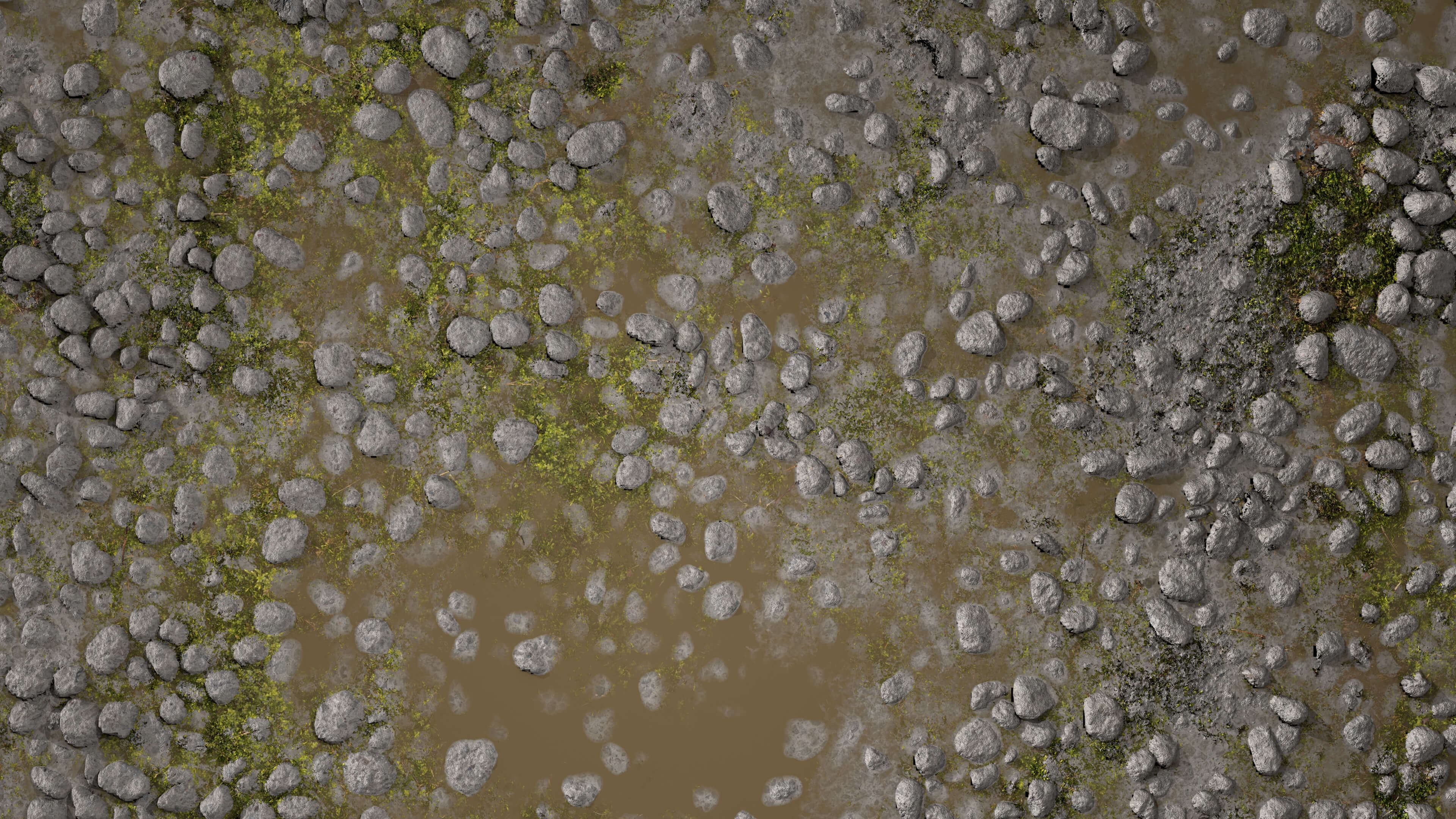 Wet Path PBR Texture - 3D Material or Shader by CGHawk