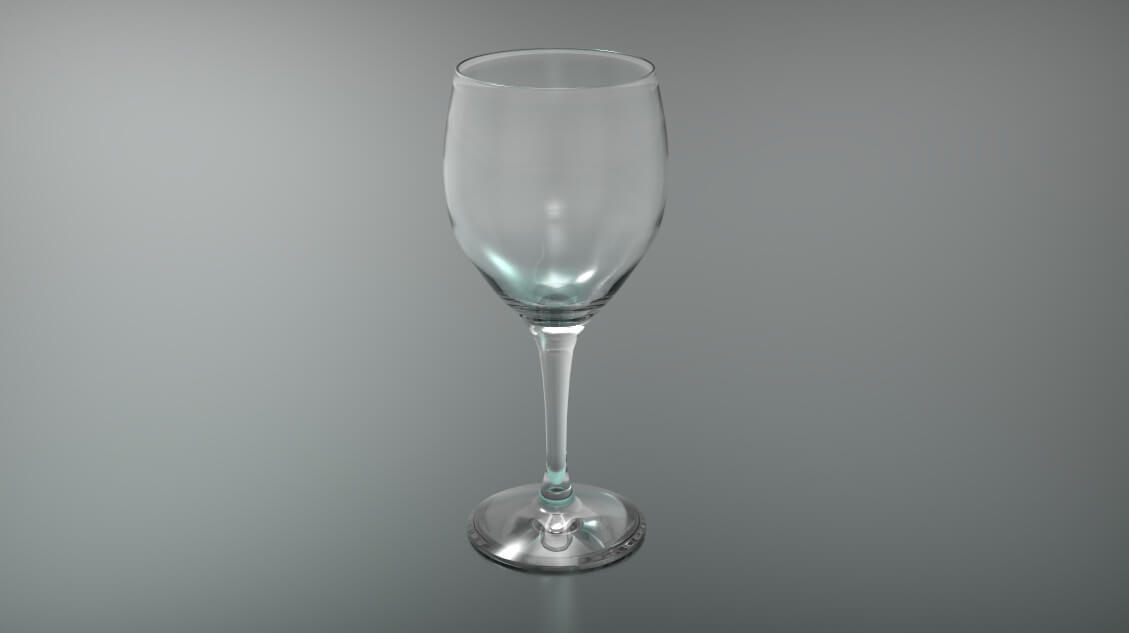 Wine Glass Model by CGHawk