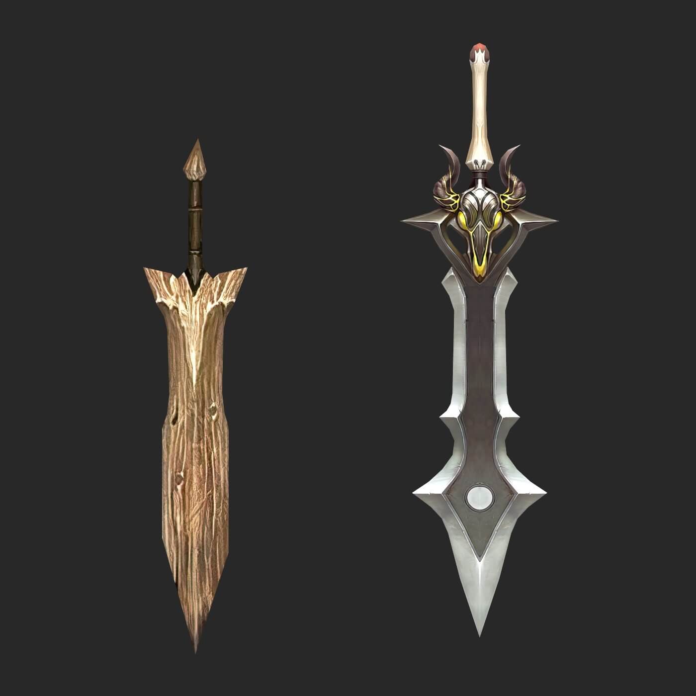20 Fantasy Sword Collection - 3D Model by cghriggs