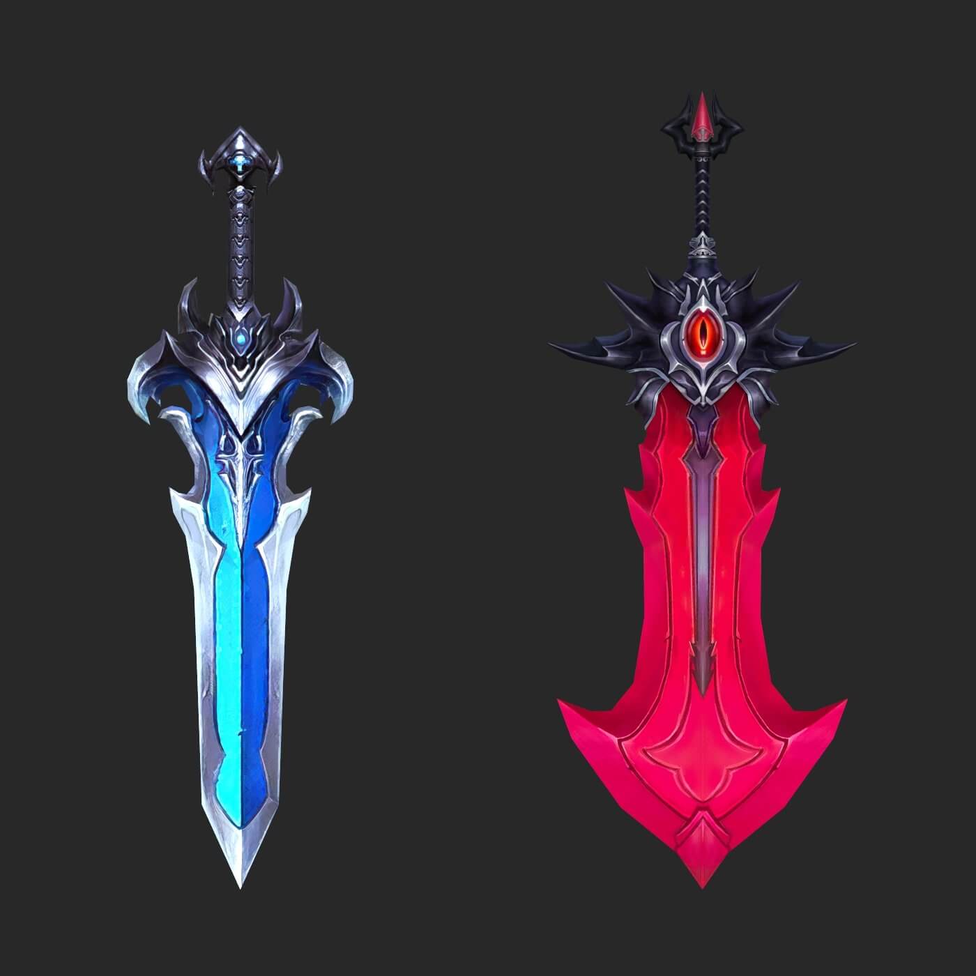 20 Fantasy Sword Collection - 3D Model by cghriggs