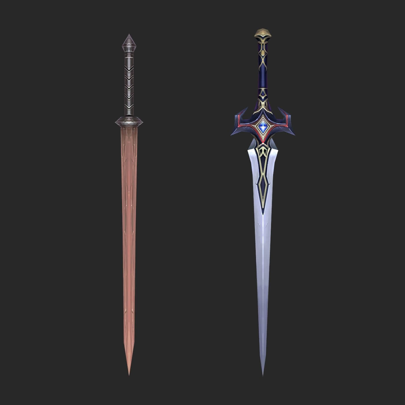 20 Fantasy Sword Collection - 3D Model by cghriggs