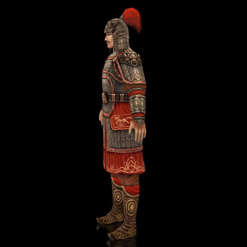 Ancient Soldier - 3D Model by cghriggs