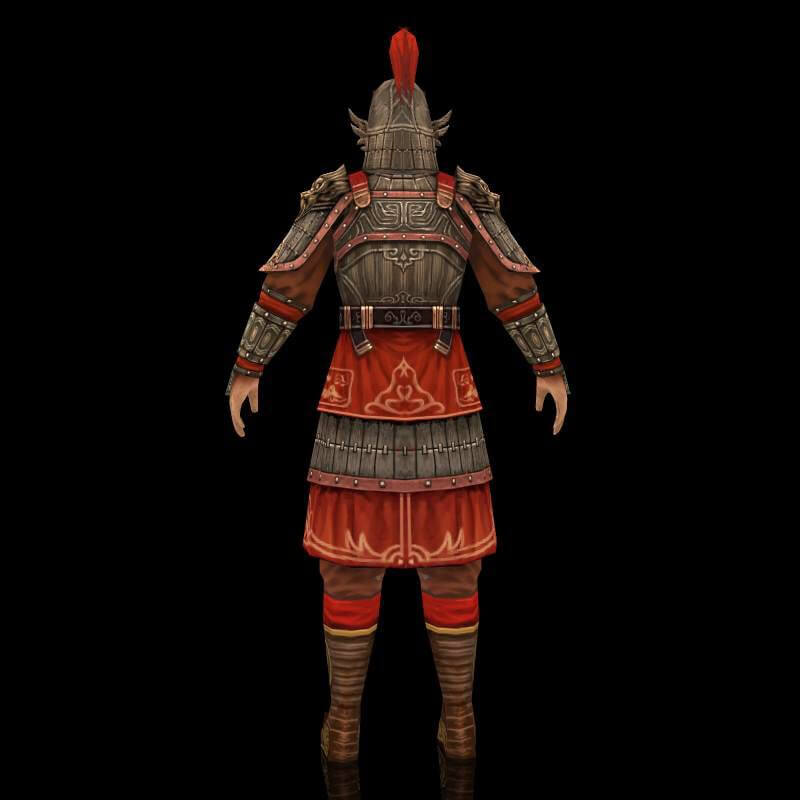 Ancient Soldier - 3D Model by cghriggs