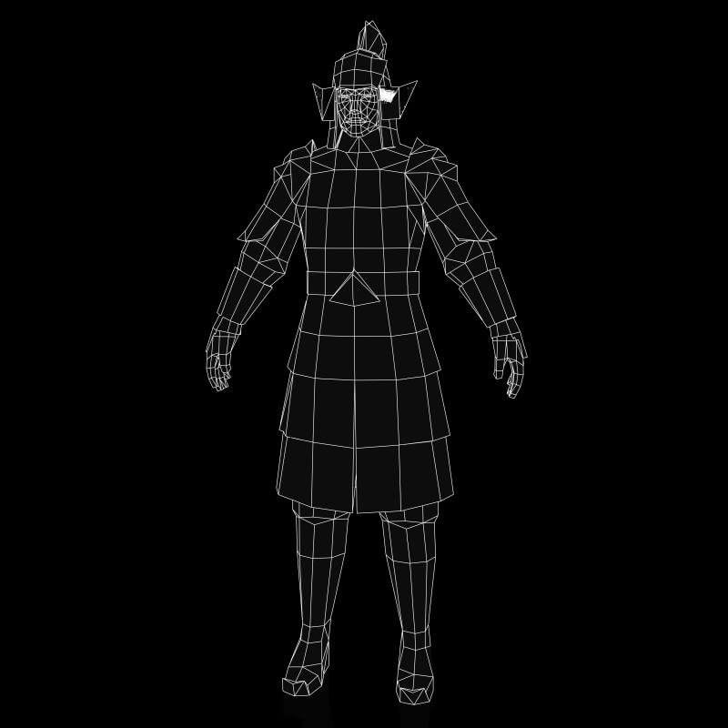 Ancient Soldier - 3D Model by cghriggs