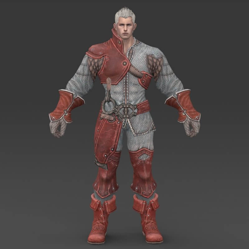 Fantasy Human Character - 3D Model by cghriggs