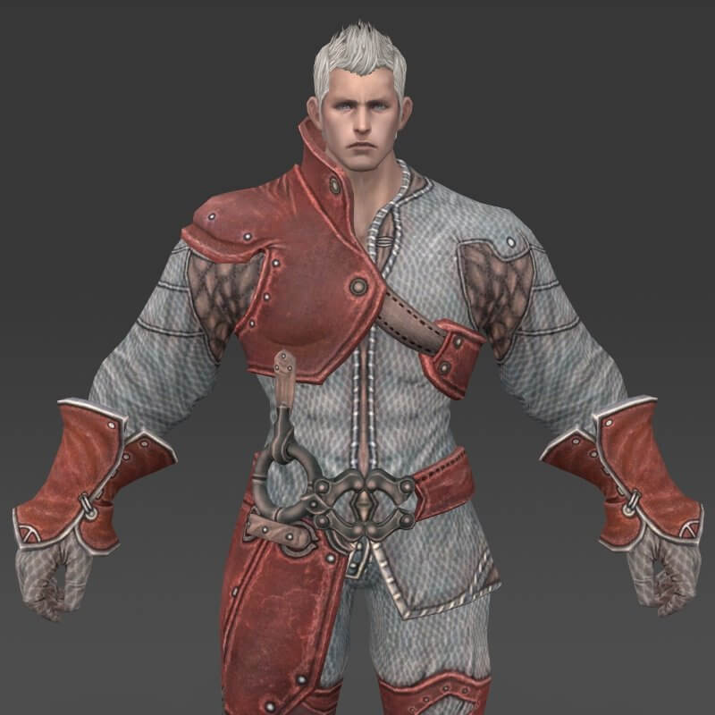 Fantasy Human Character - 3D Model by cghriggs