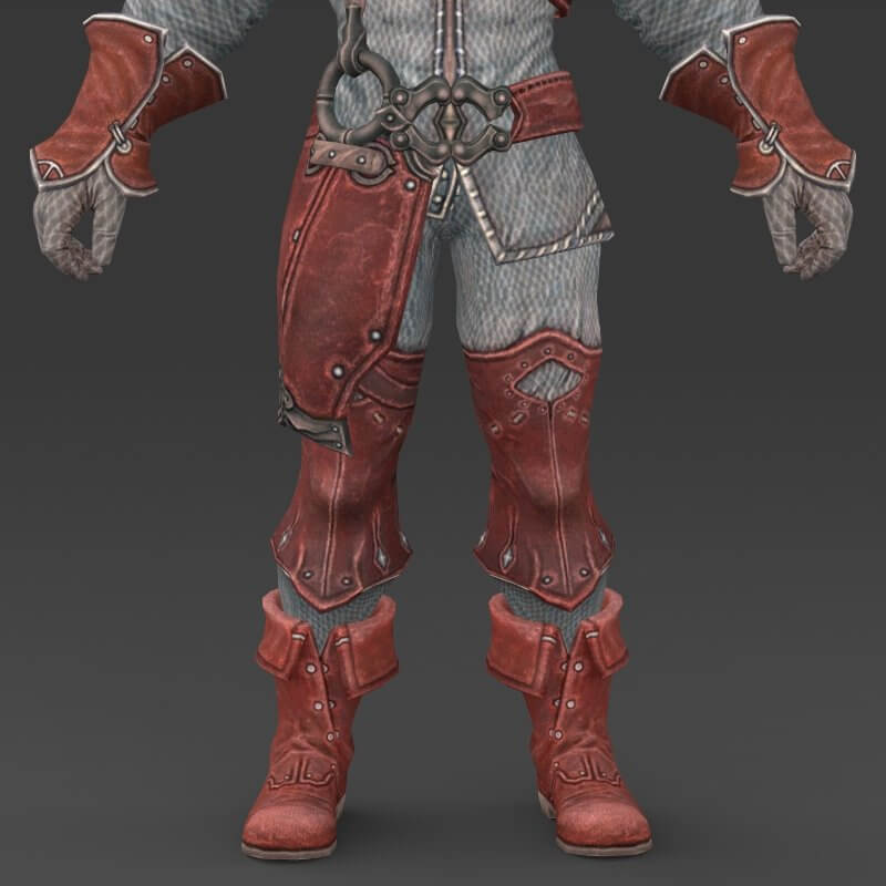 Fantasy Human Character - 3D Model by cghriggs