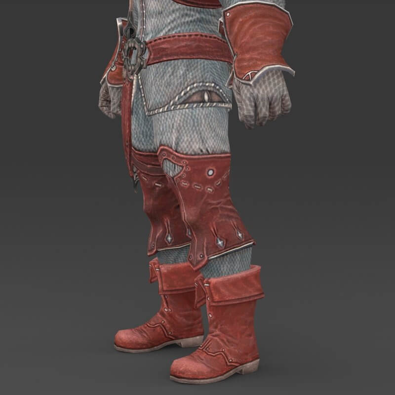 Fantasy Human Character - 3D Model by cghriggs