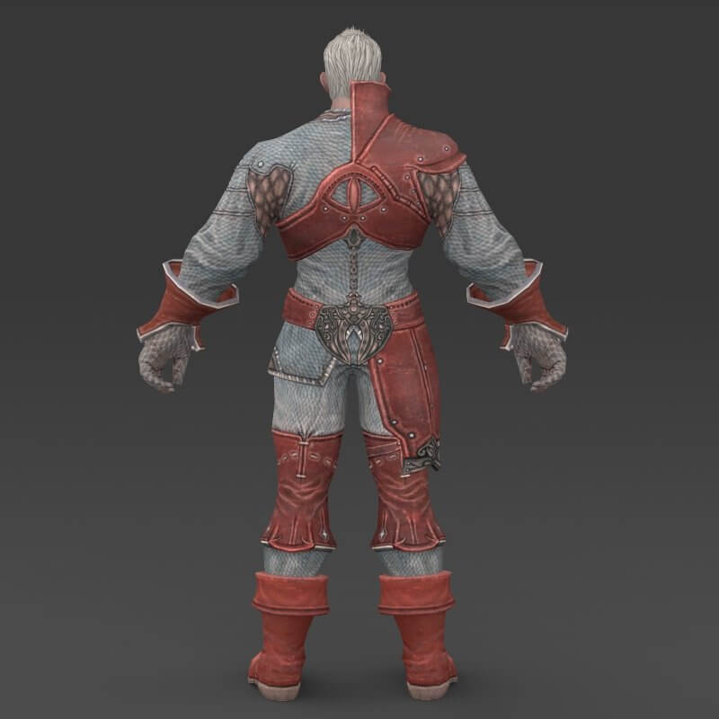 Fantasy Human Character - 3D Model by cghriggs